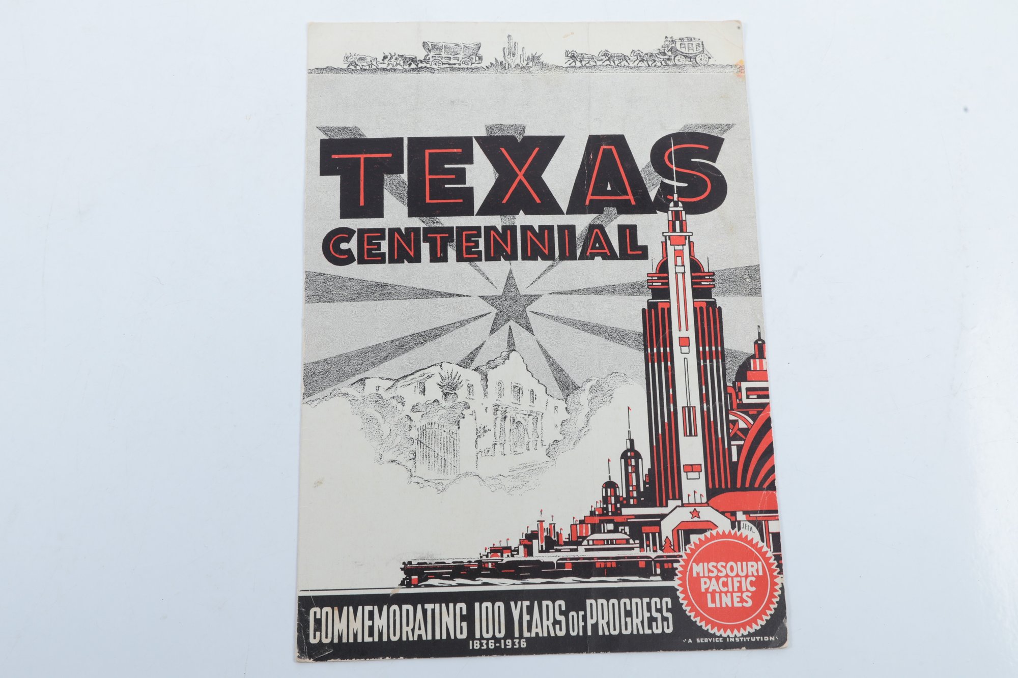 Modern Design, Flyer, Texas Centennial: Commemorating 100 Years Of ...