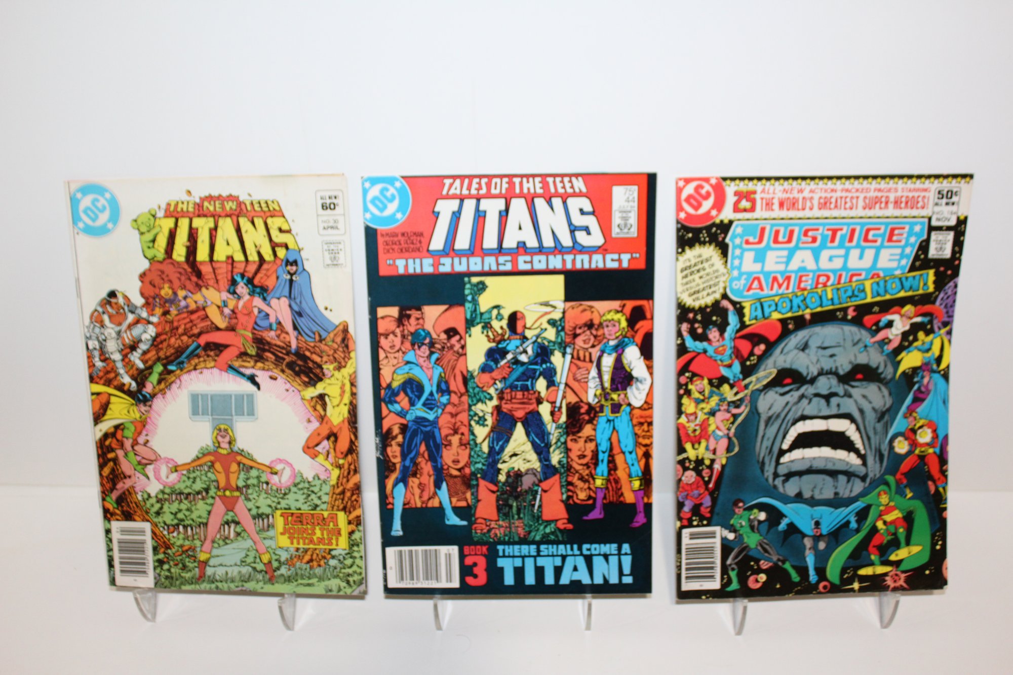 Classic Issue Newstand Edition New Teen Titans #44 1984! Key Issue ...