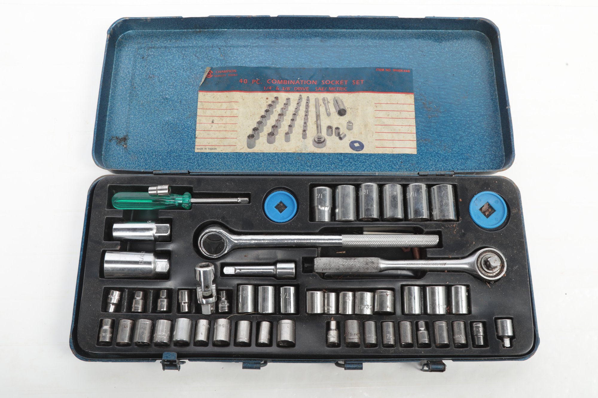 40 Piece Combination Socket Set #203599 | Auctionninja.com