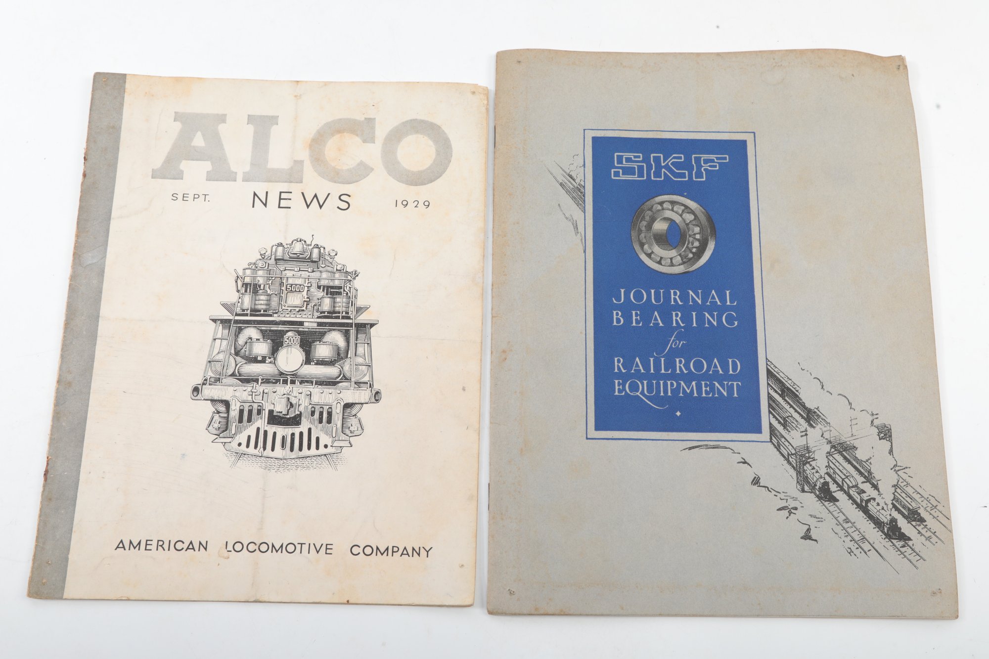 EPHERMERA Railroad Equipment SKF Industries Illustrated 1927 Journal ...