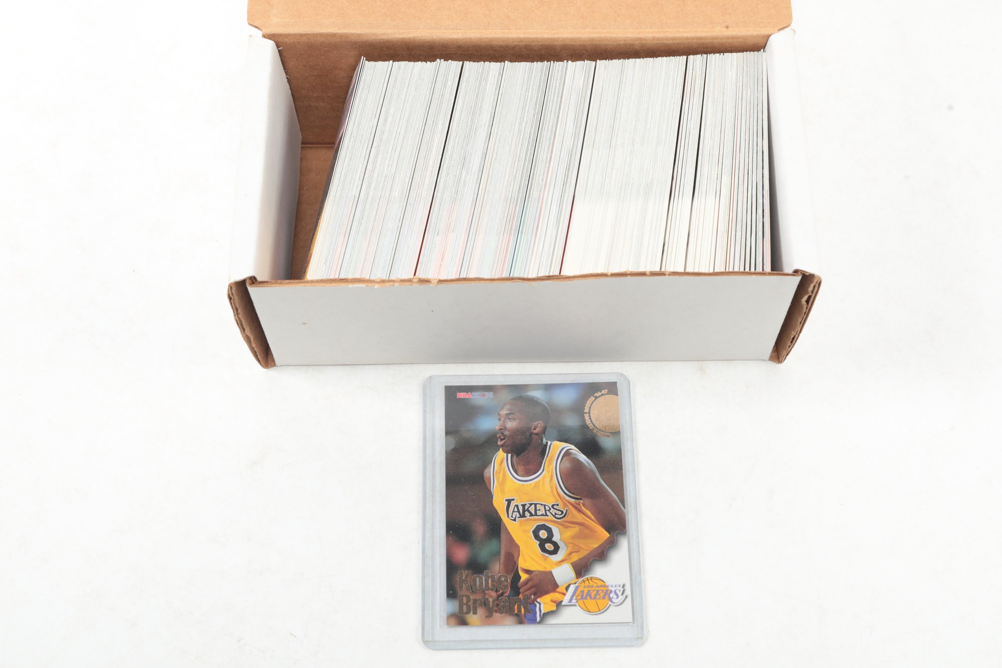 1996-97 Basketball NBA Hoops Complete Set (1-350) Kobe Bryant Rookie ...