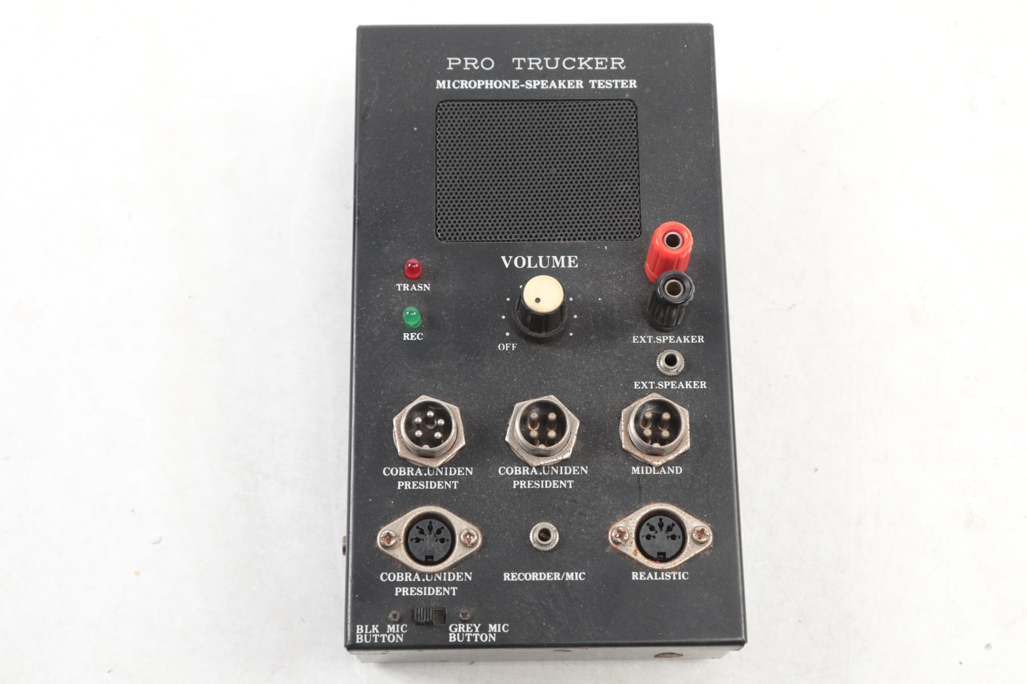 Vintage Pro Trucker Microphone-speaker Tester #169021 | Auctionninja.com