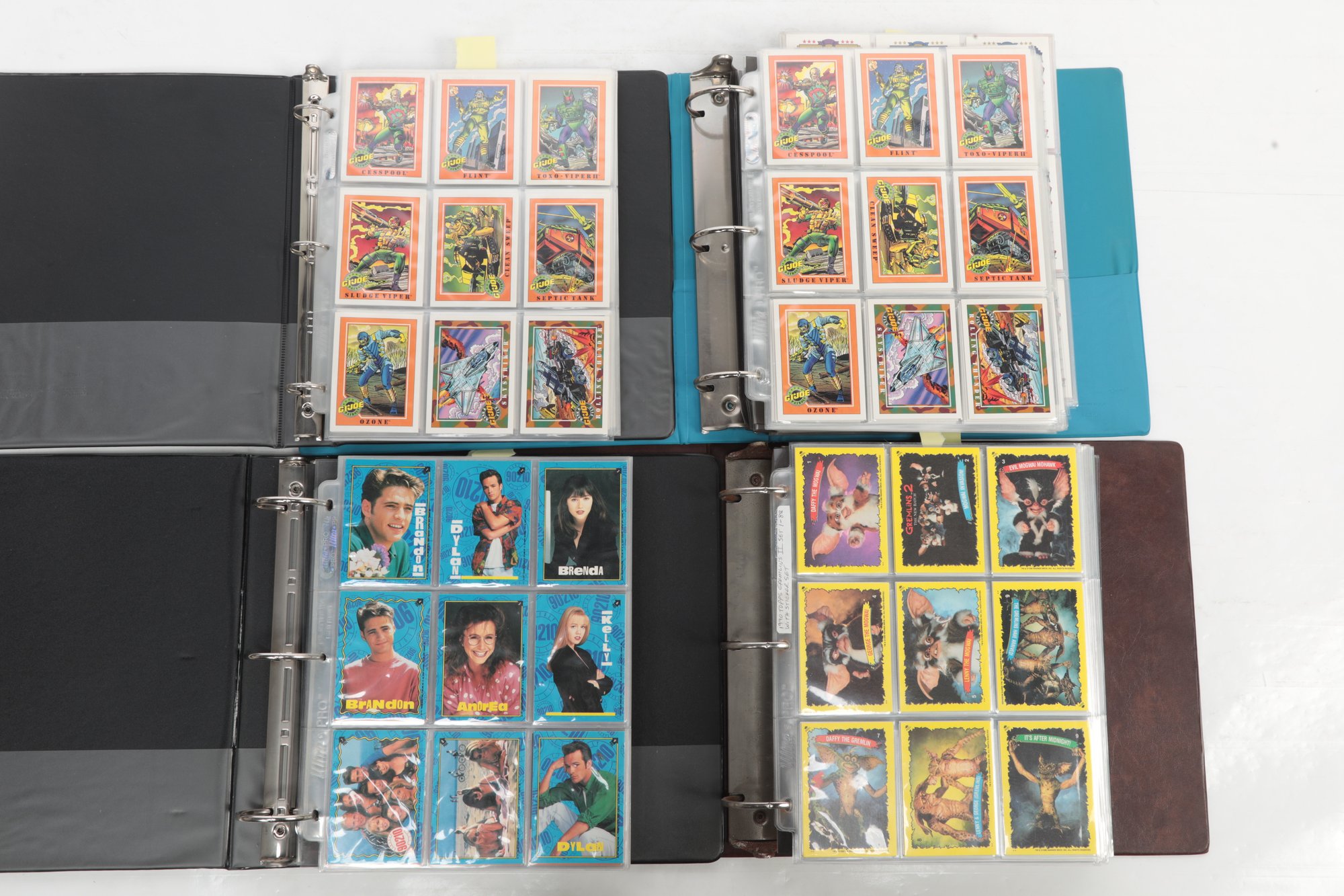 Four Binders Full Of Non Sport Sets GI Joe I Love Lucy Fievel Goes West ...