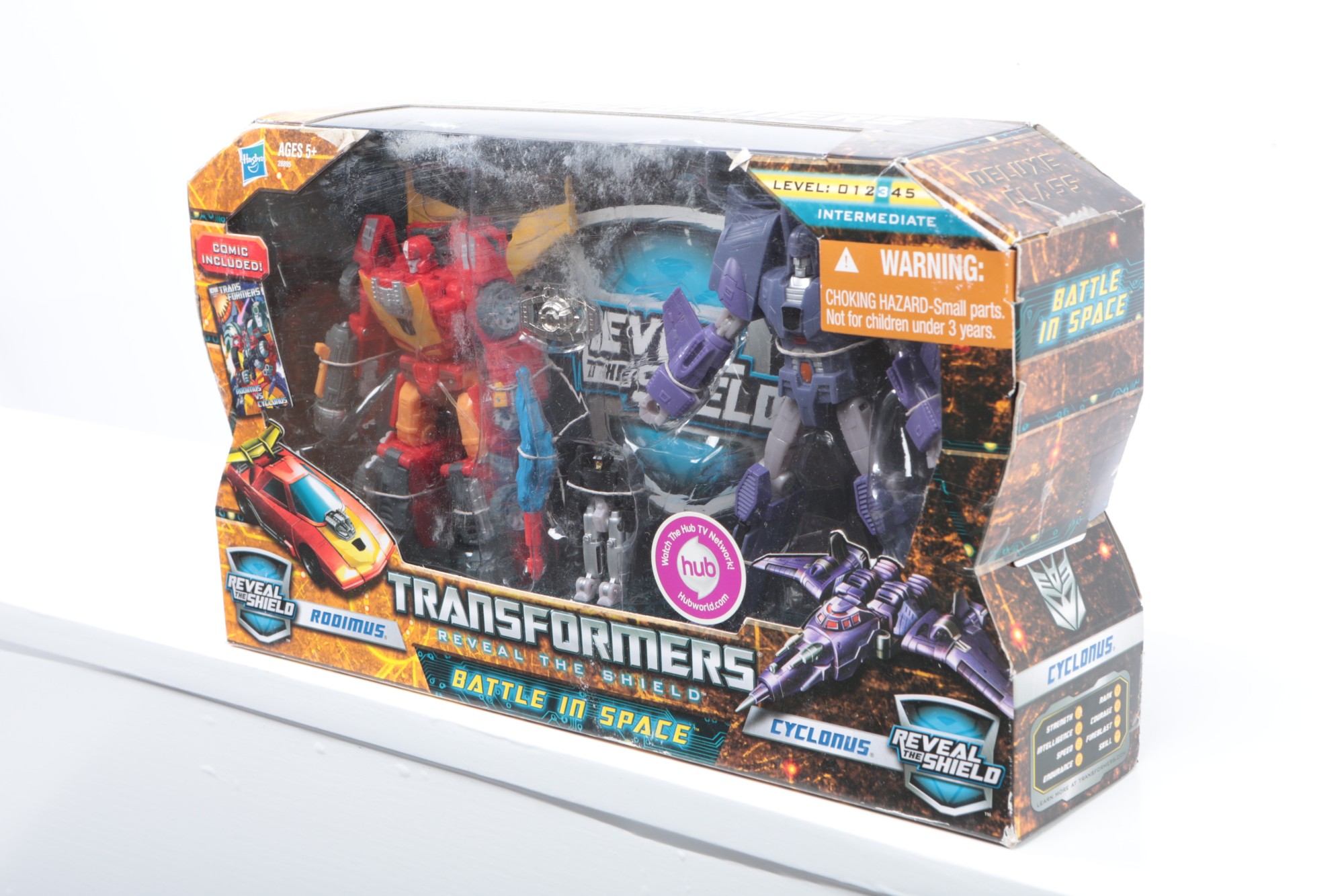 Transformers Reveal The Shield Battle In Space Rodimus Cyclonus Factory ...
