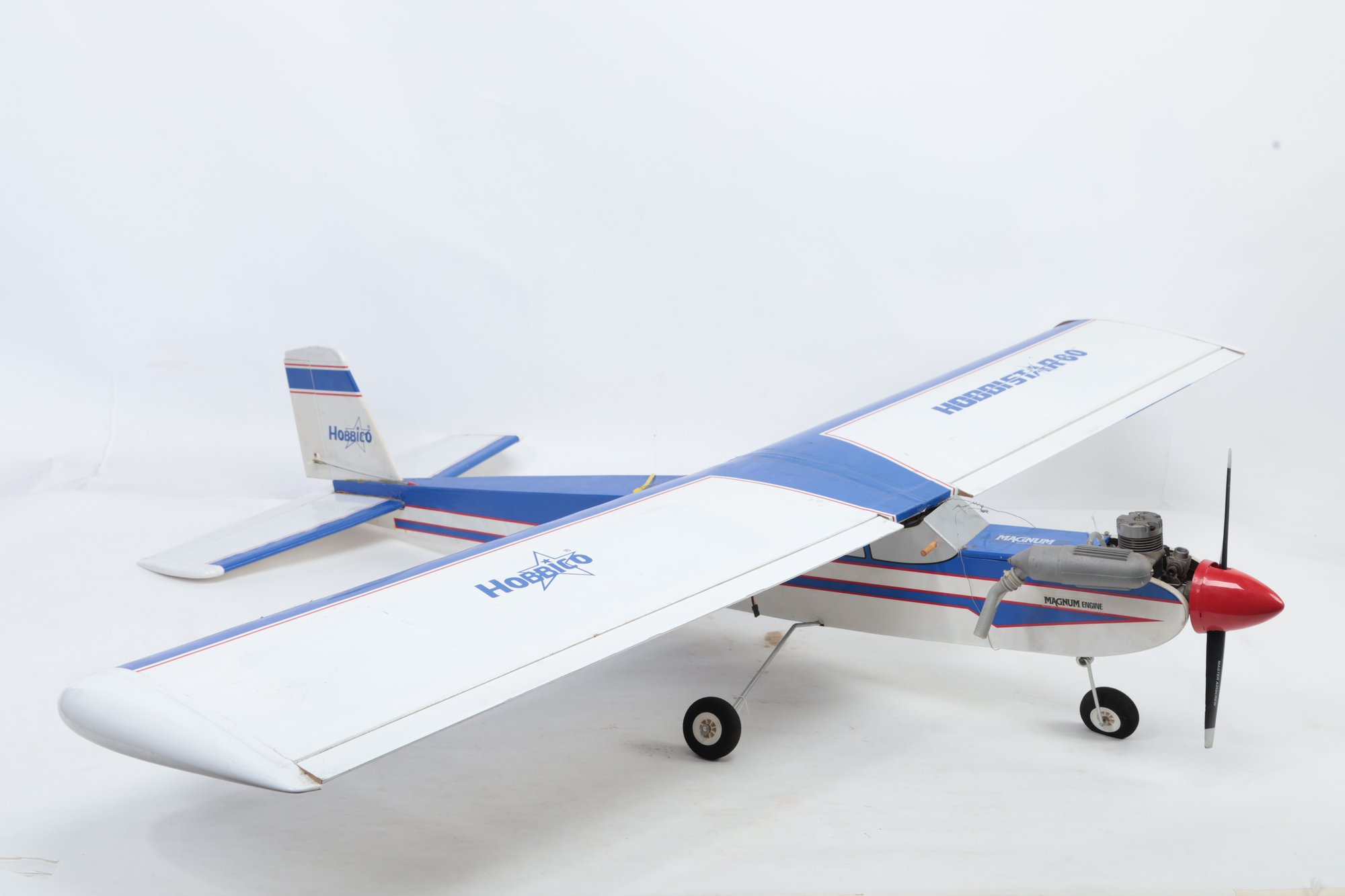 Vintage XL HobbiCo R/C Airplane W/Magnum Engine #196535 | Auctionninja.com