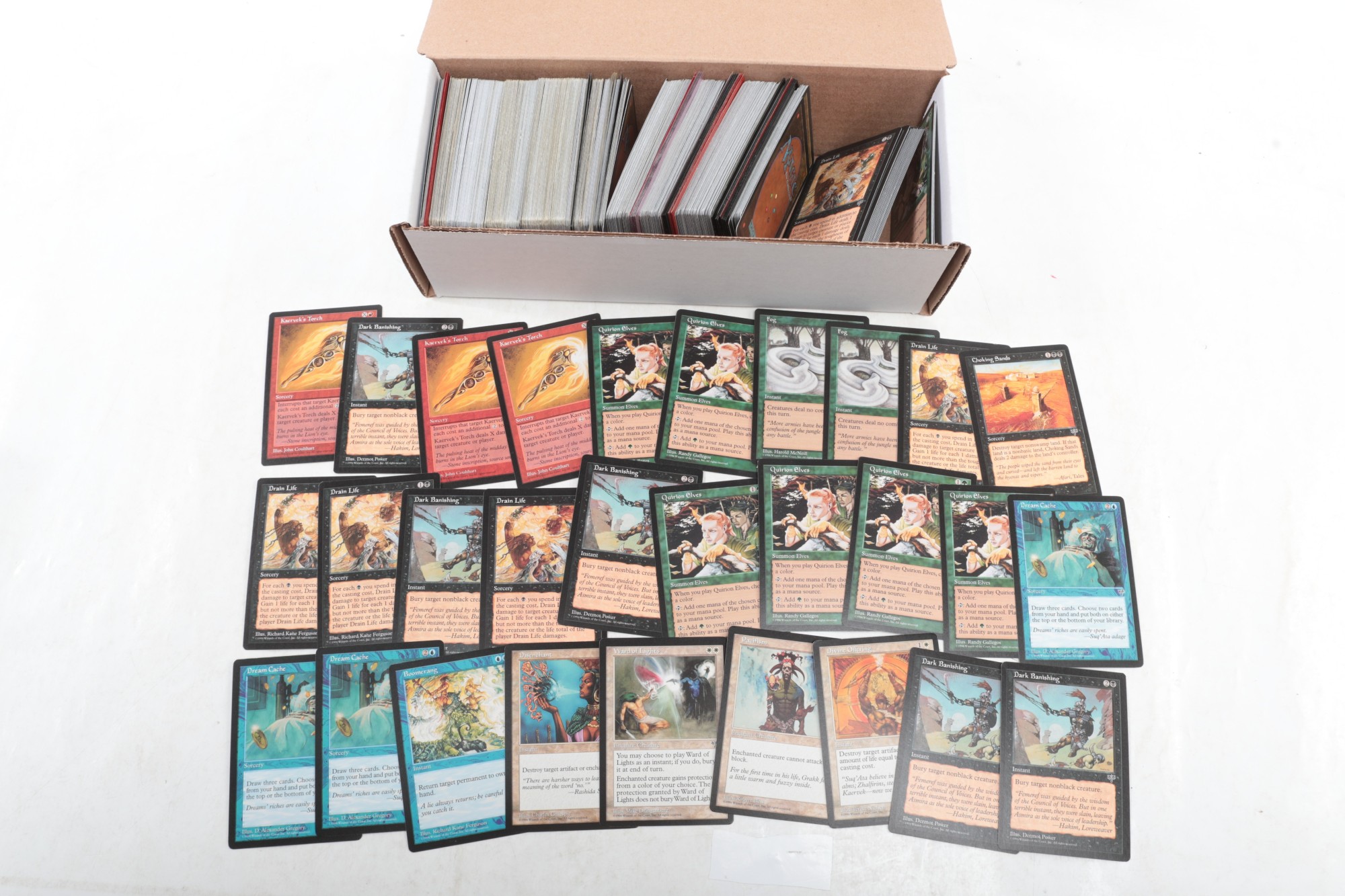 Magic The Gathering Mtg Lot Of Mirage And Fallen Empire Cards #233821 ...