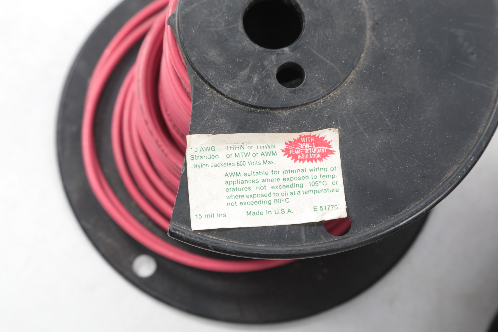12 AWG Conduit Wire (THHN Or THWN) #224725 | Auctionninja.com
