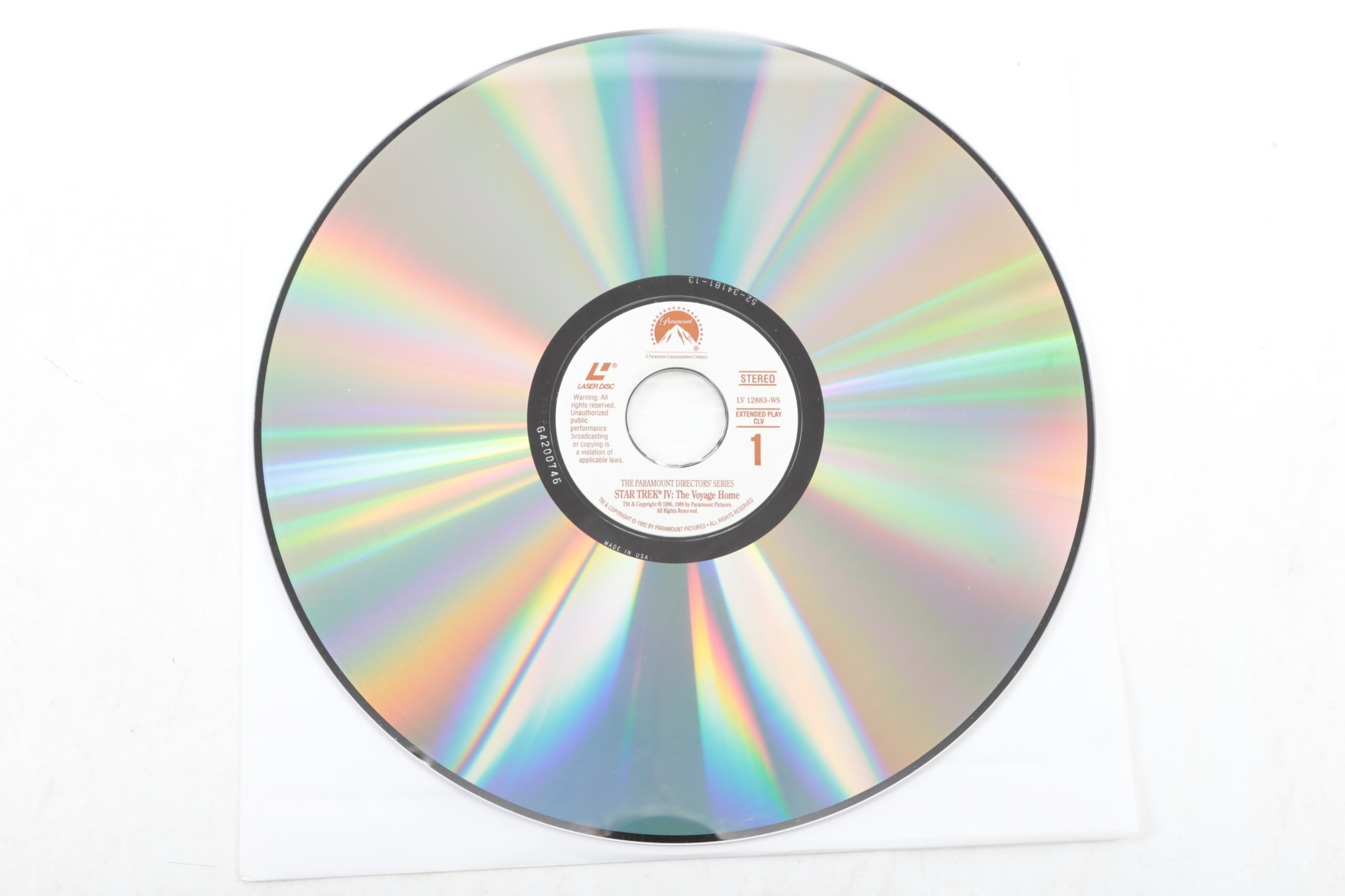 Leonard Nemoy Signed Star Trek Laser Disc #236080 | Auctionninja.com