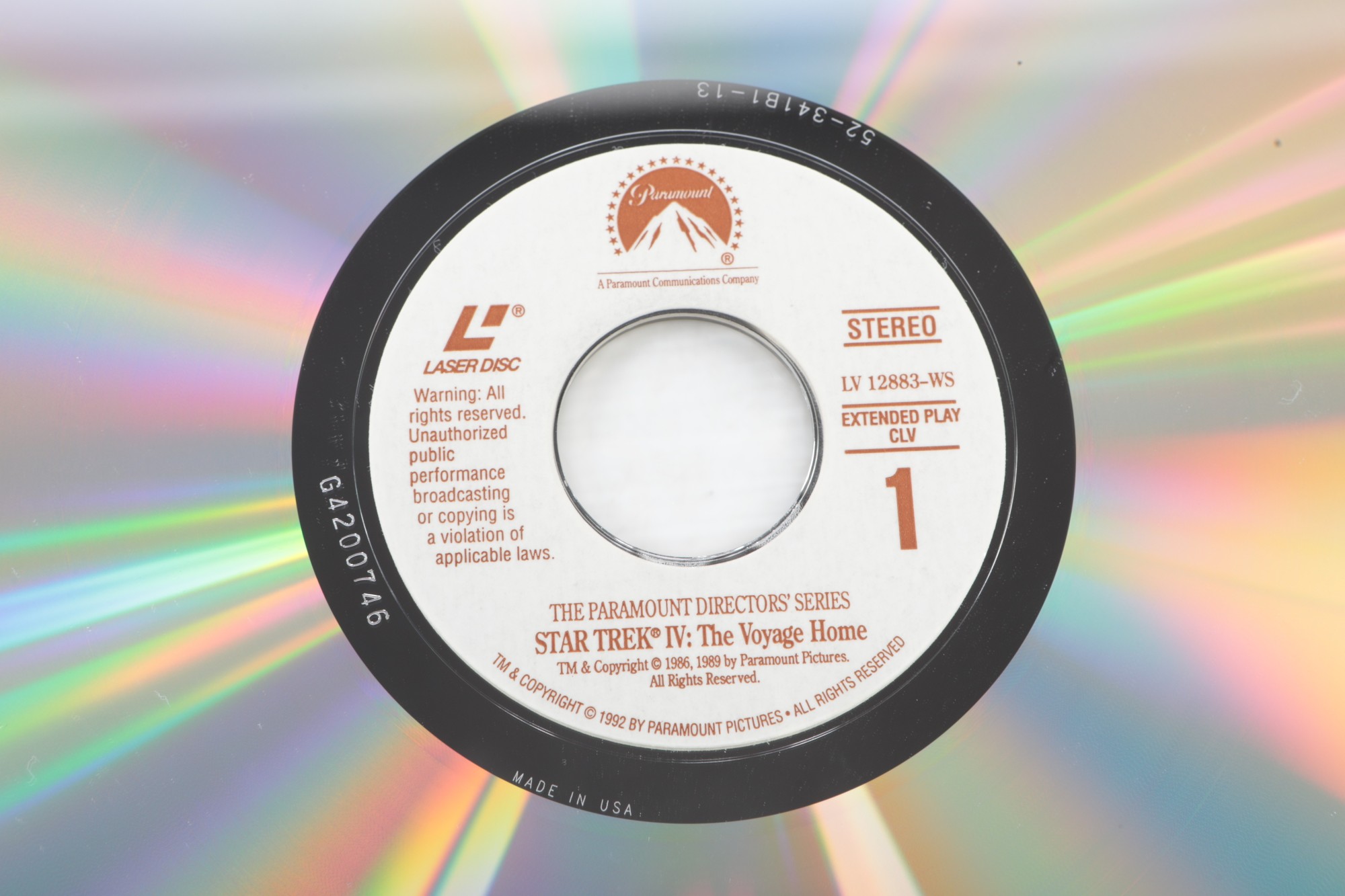 Leonard Nemoy Signed Star Trek Laser Disc #236080 | Auctionninja.com