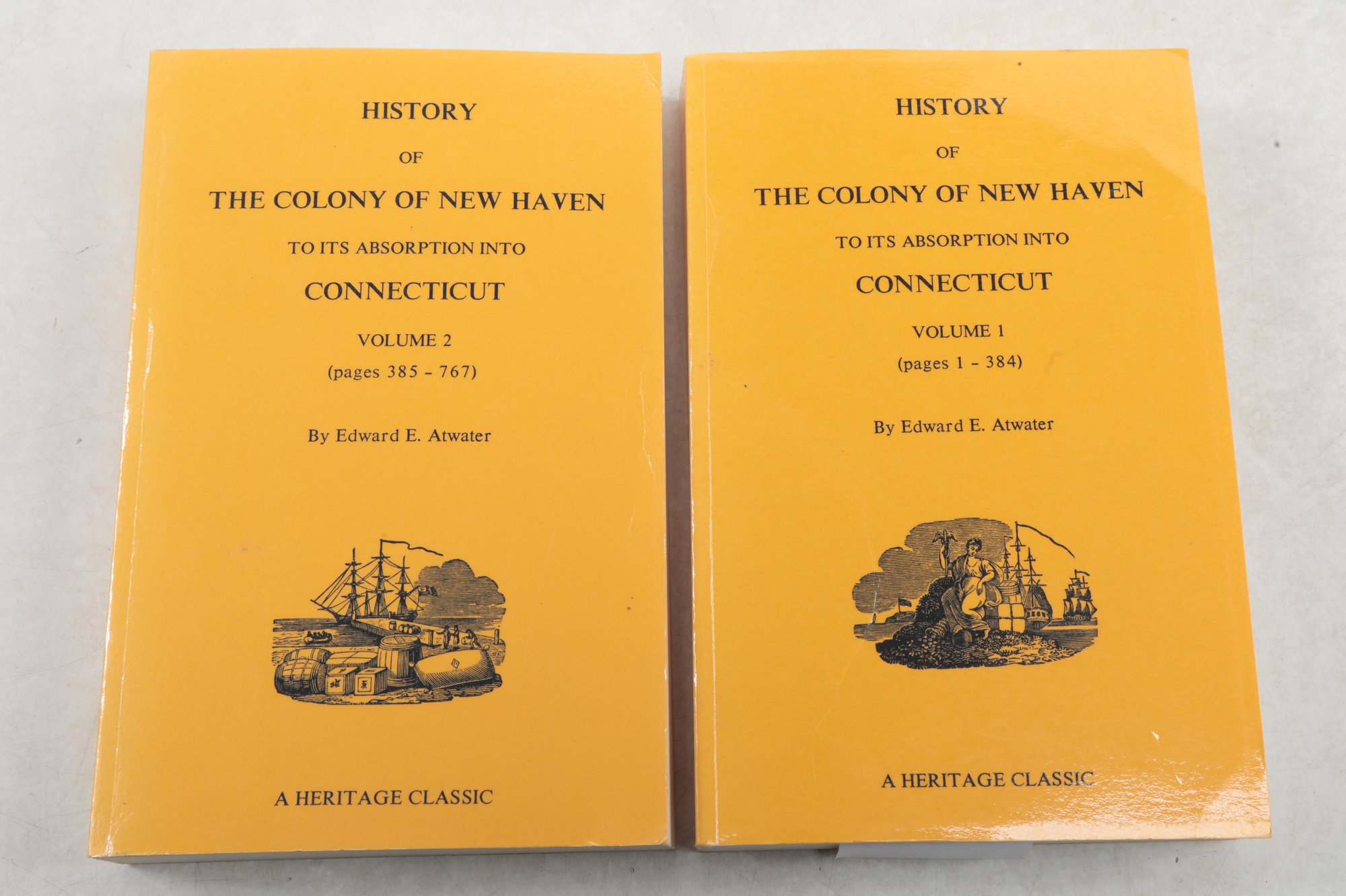 History Of The Colony Of New Haven Connecticut Two Volumes #219475 ...