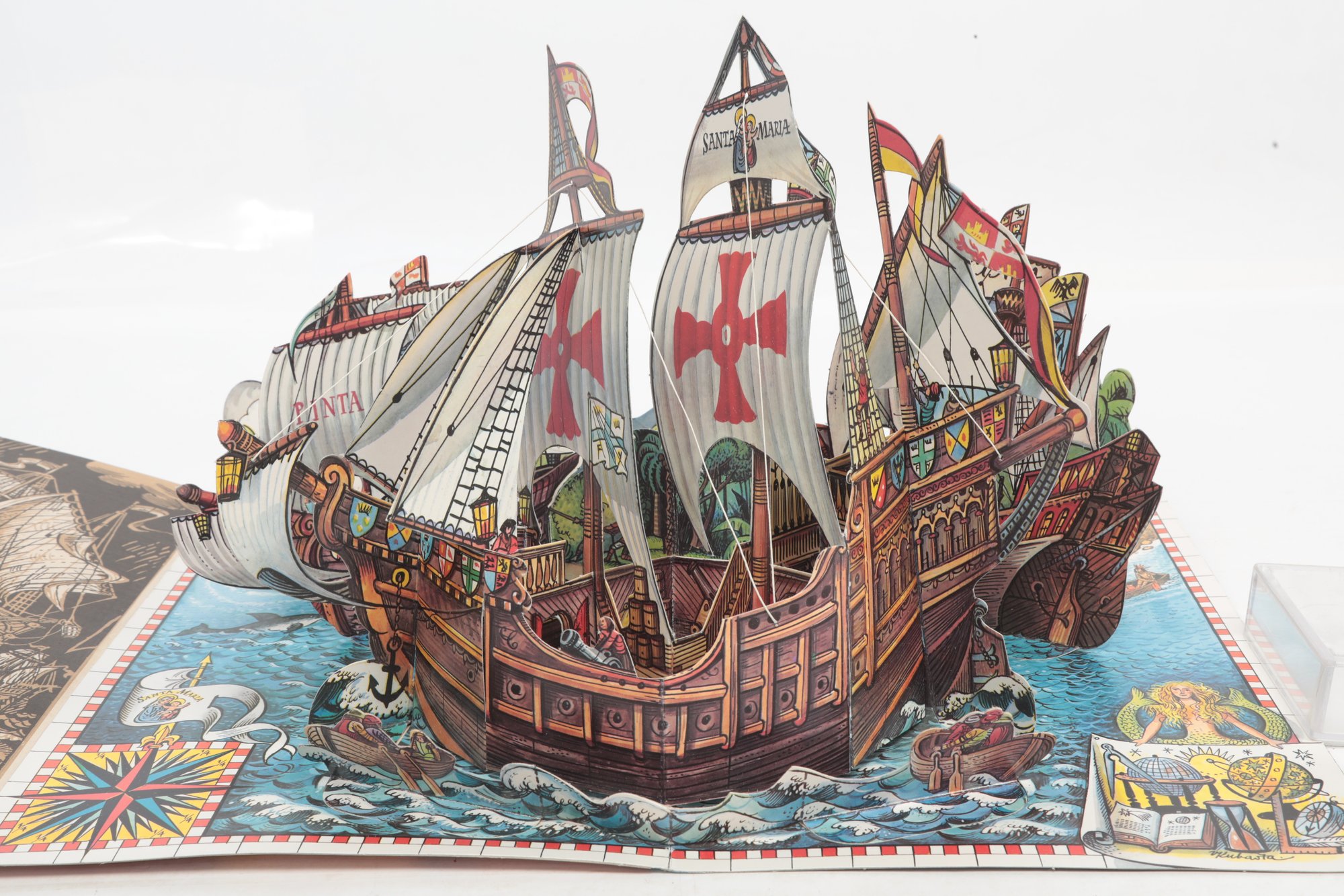 Pop Up Art, Vojtech Kubasta The Fleet Of Christopher Columbus Features ...