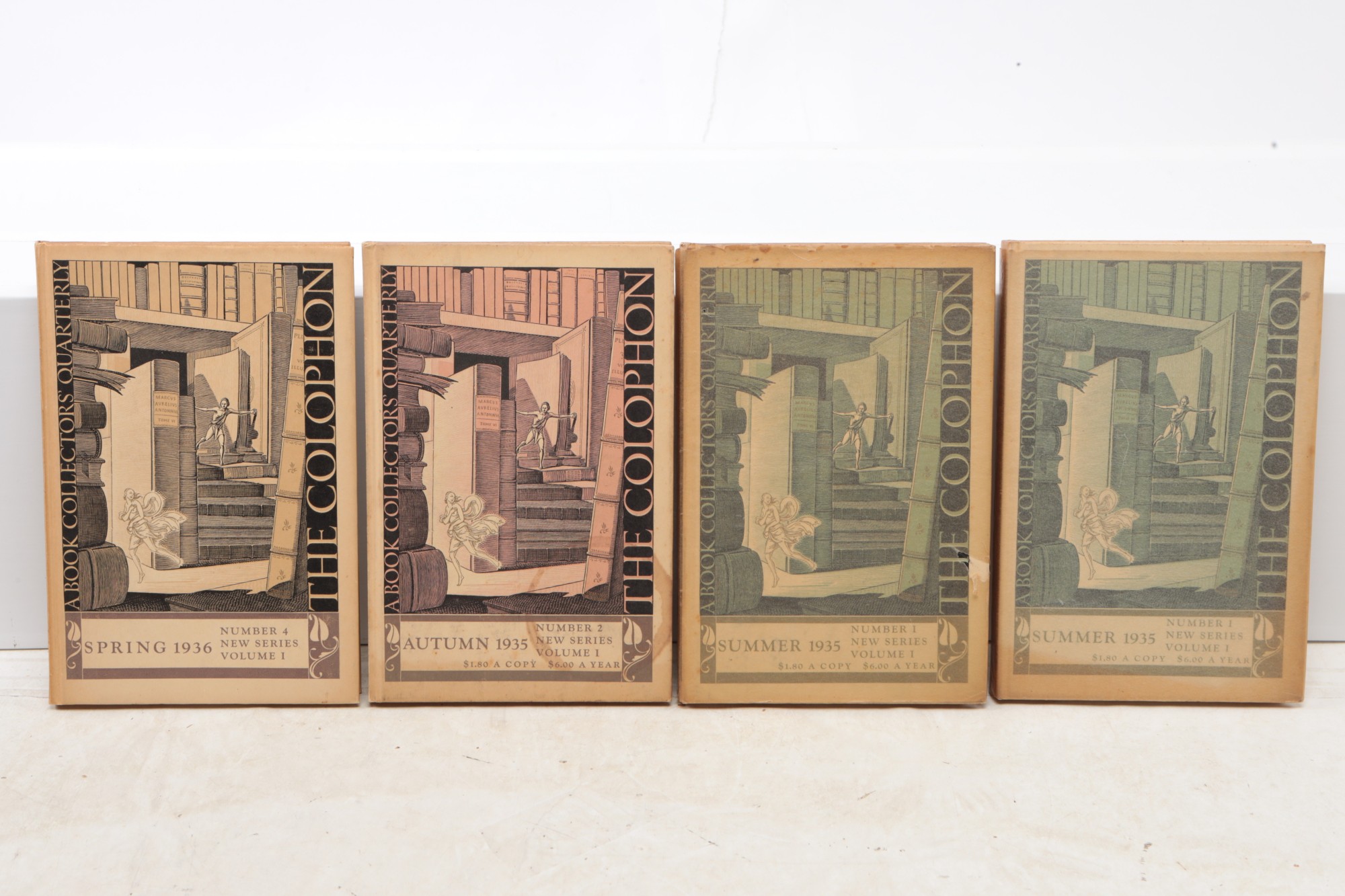 Book Arts THE COLOPHON 4 Issues Hardcovers, Illustrated #240159 ...