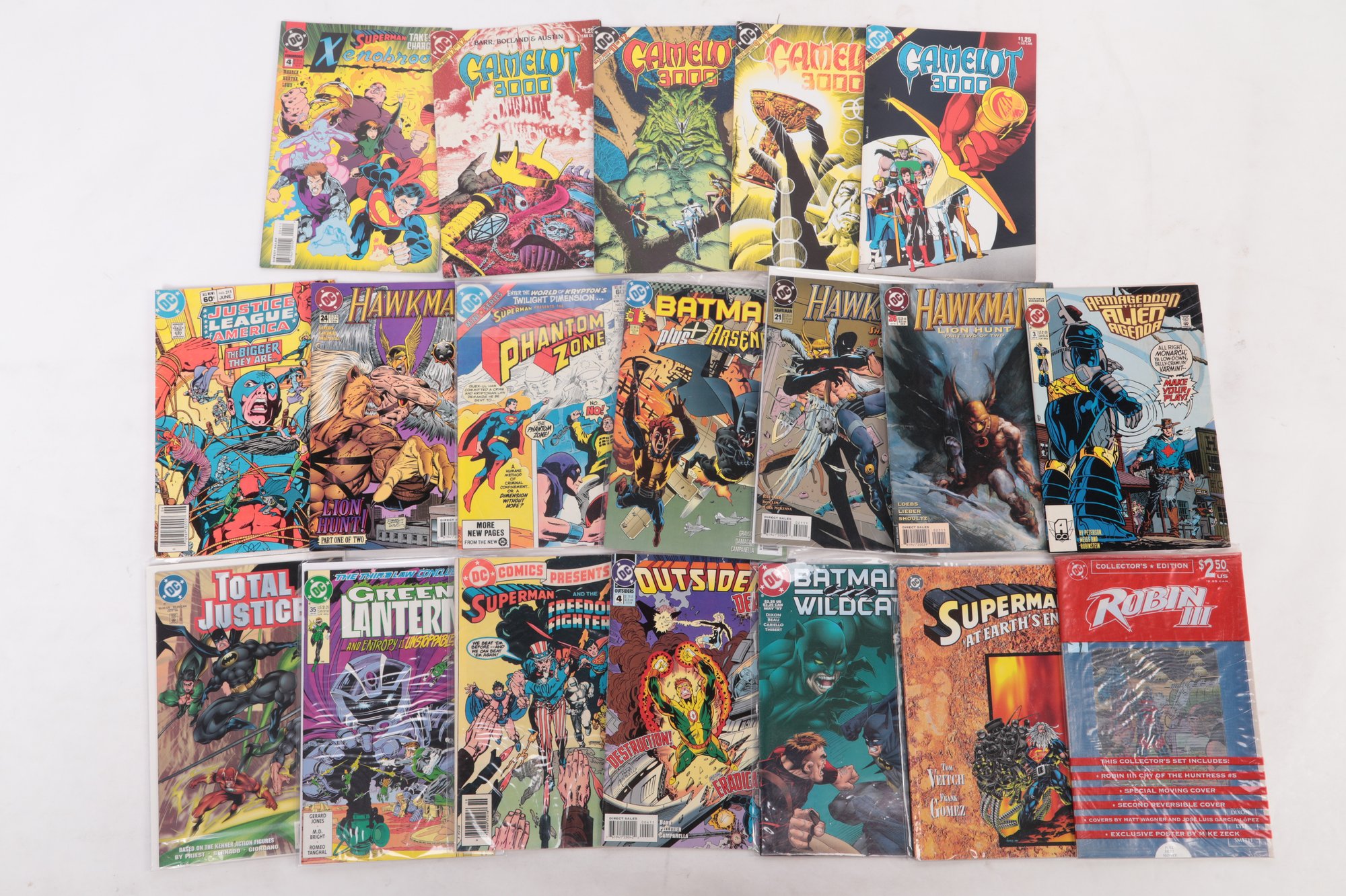 DC Comic Group 2 - Mixed Lot - Hawkman - Superman & More (22) #171962 | Auctionninja.com