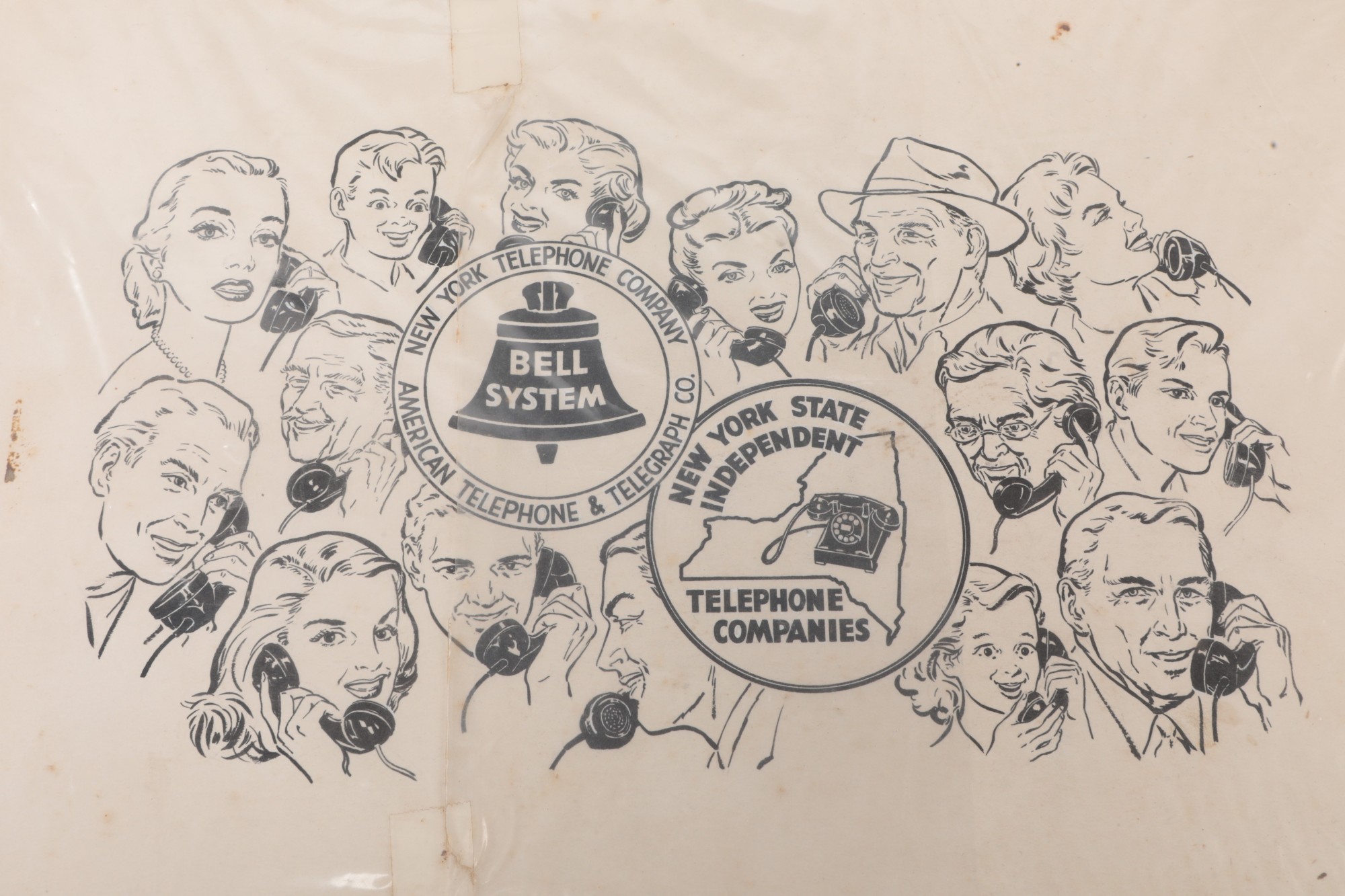 1950s Ray Ramsey Original Art For At&t Ad #236959 | Auctionninja.com