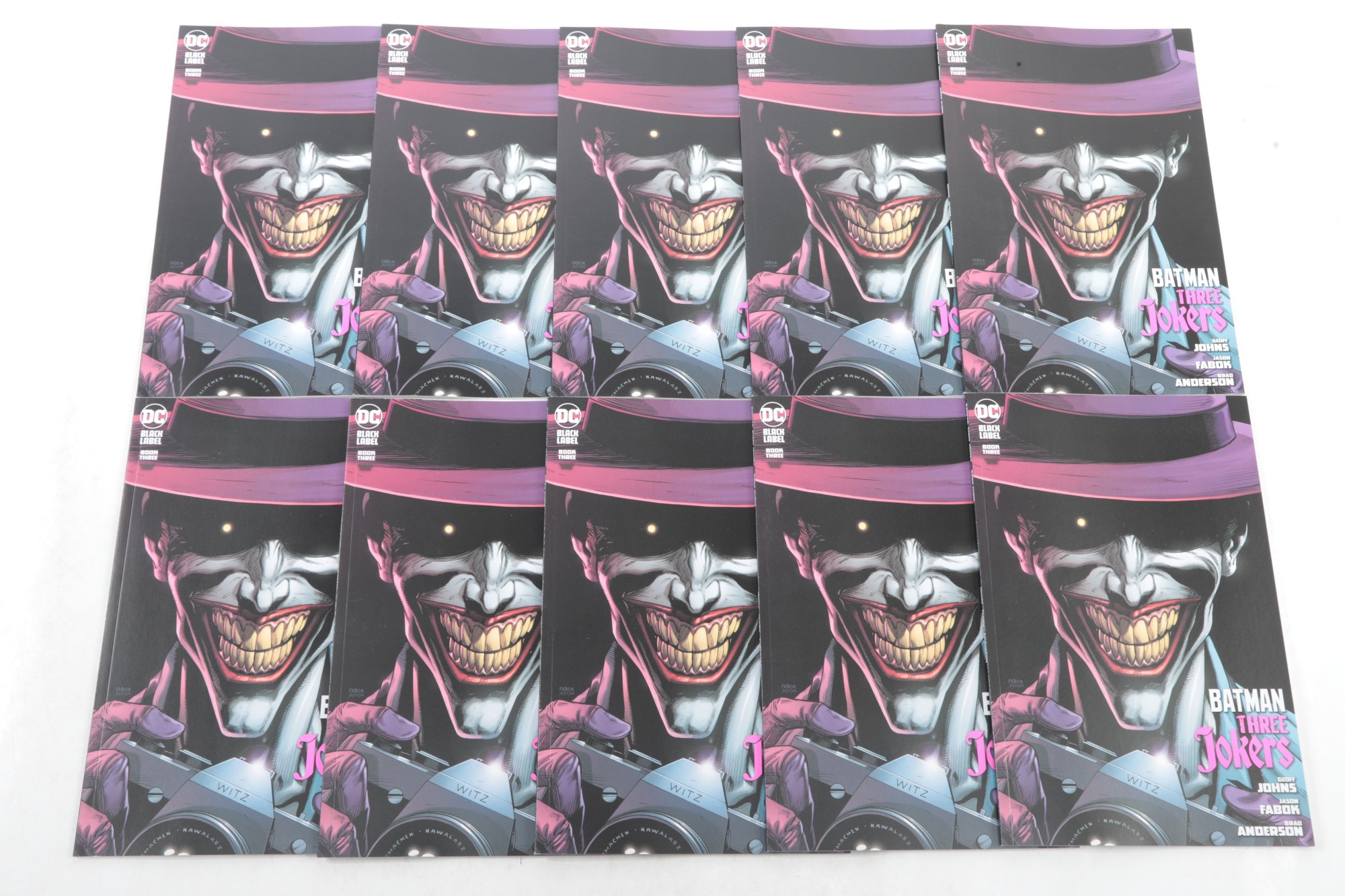 Dc Black Label Batman Three Jokers Book Three From A Case Slight Case ...