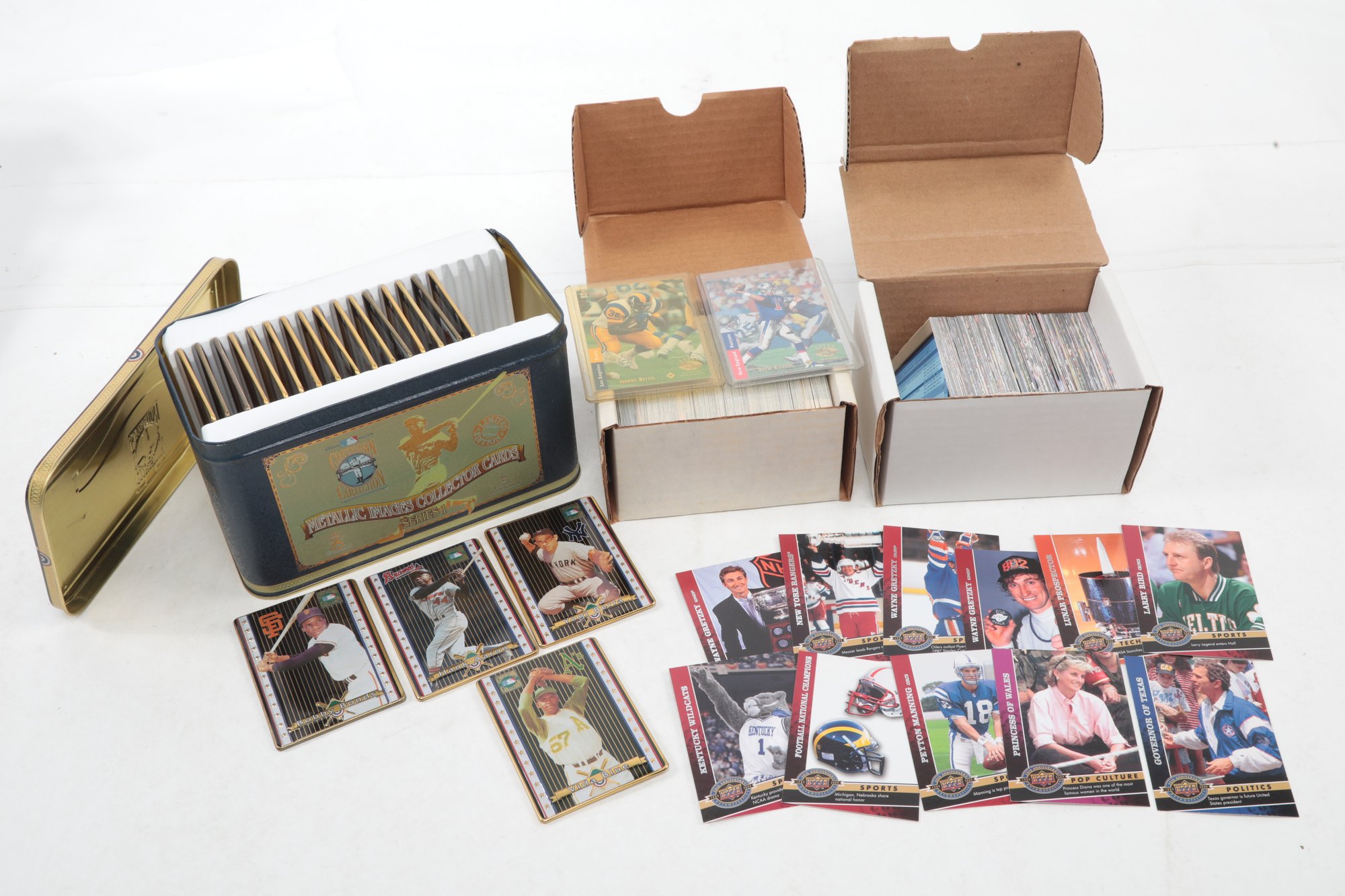 1993 SP Football Complete Set Cooperstown Metallic Series 1 Set Yogi ...
