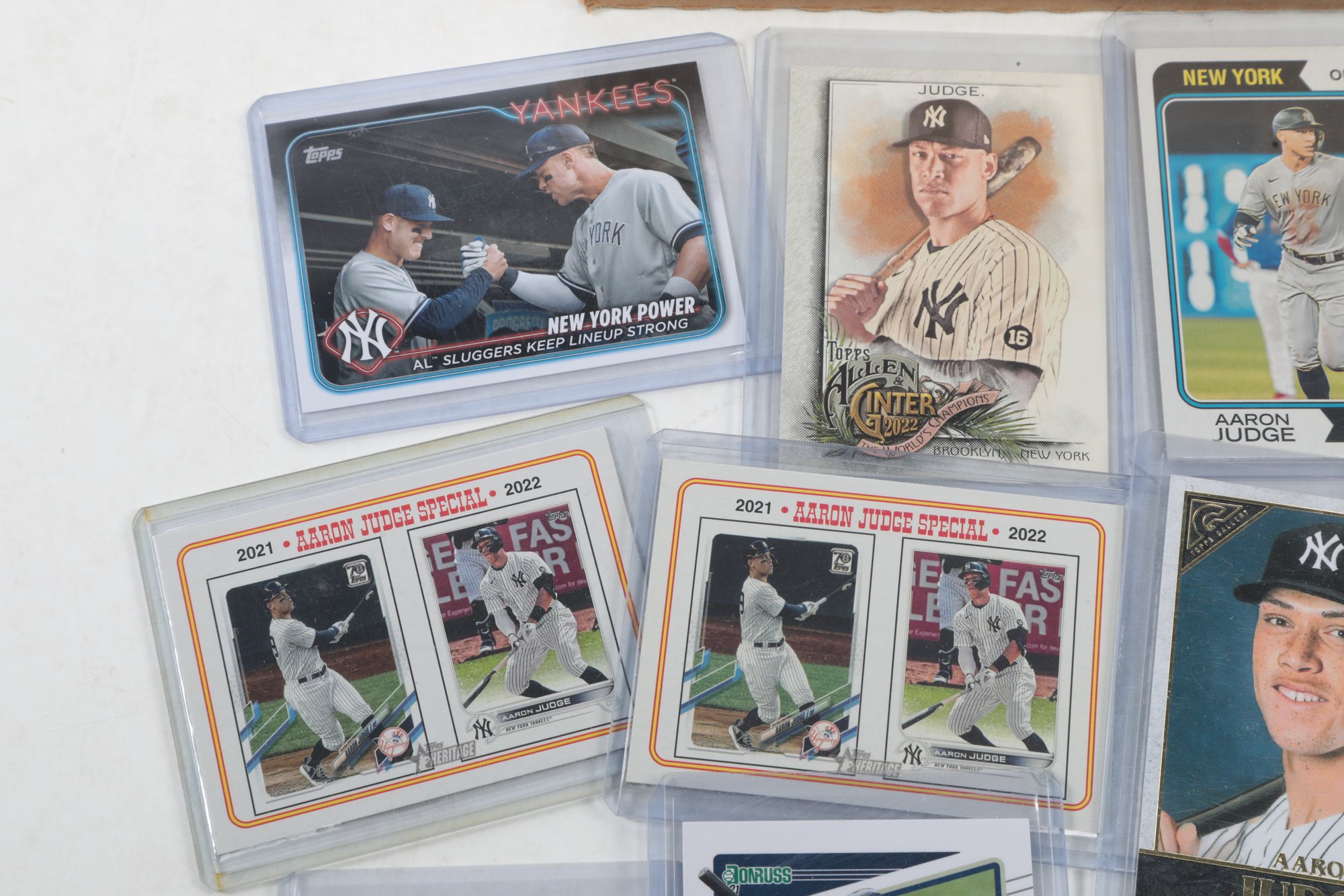 Aaron Judge Baseball Card Lot Of 155 Top Loaded Cards Mint NY Yankees ...