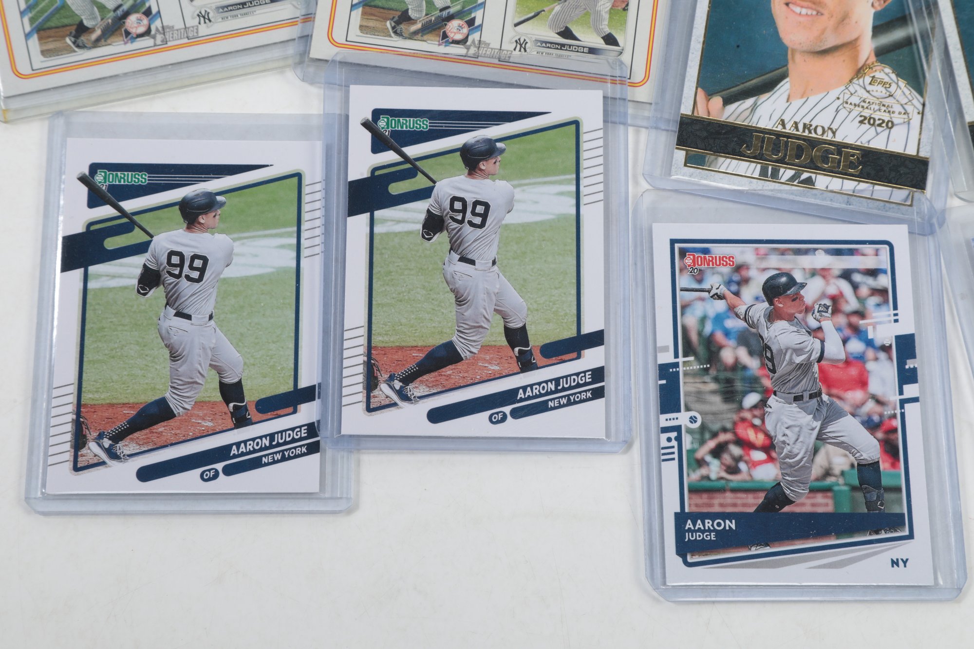 Aaron Judge Baseball Card Lot Of 155 Top Loaded Cards Mint NY Yankees ...