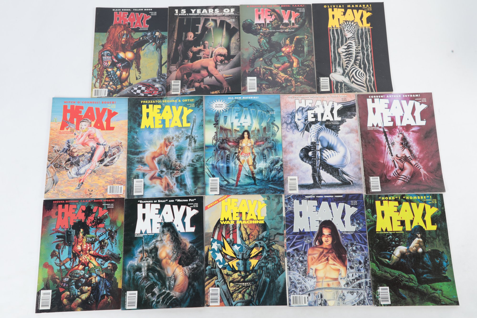Lot Of 1990'S Heavy Metal Magazines #185166 | Auctionninja.com