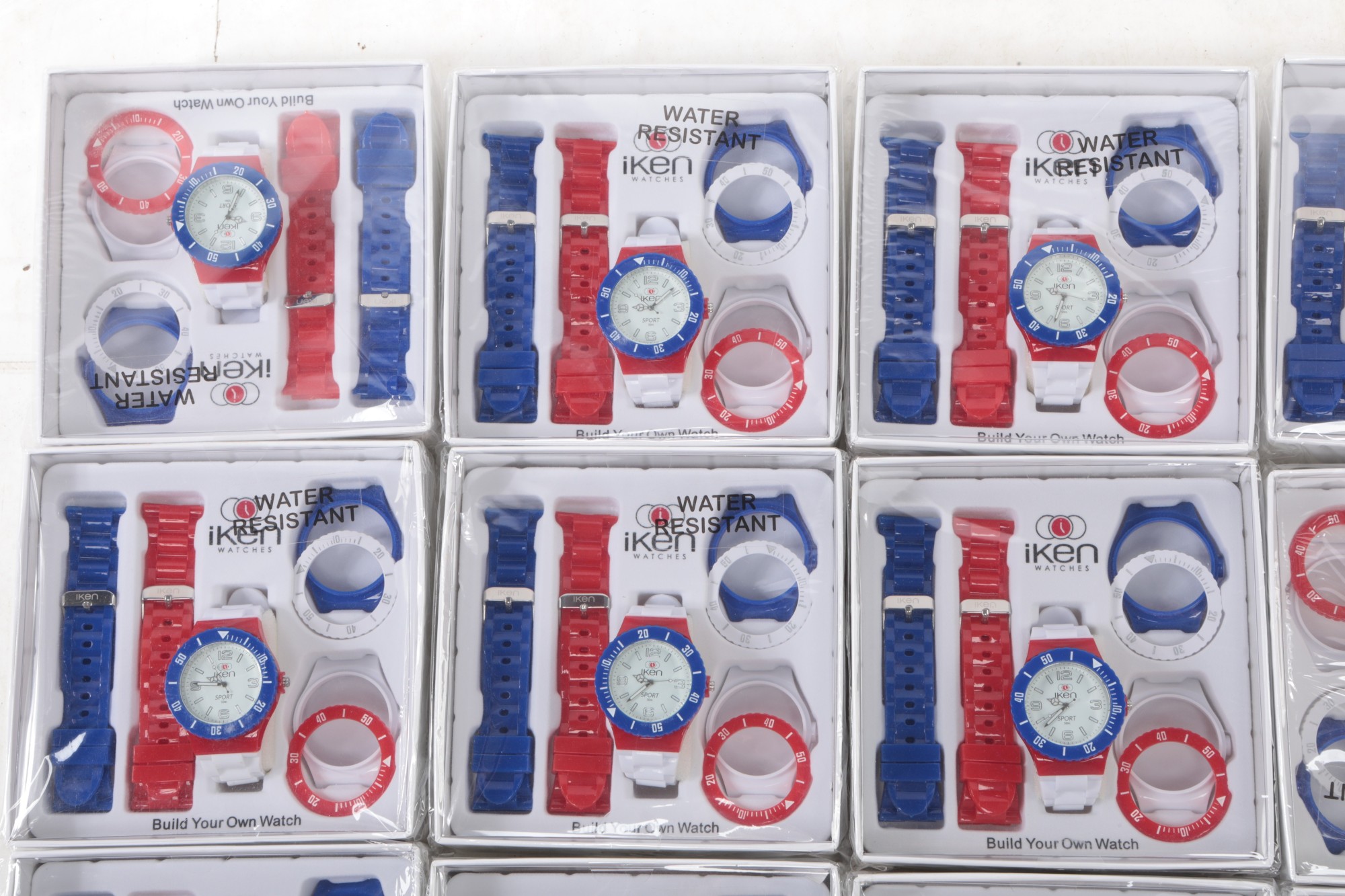 Lot 16 Iken Watches Build Your Own Watch Over 80 Combinations New ...