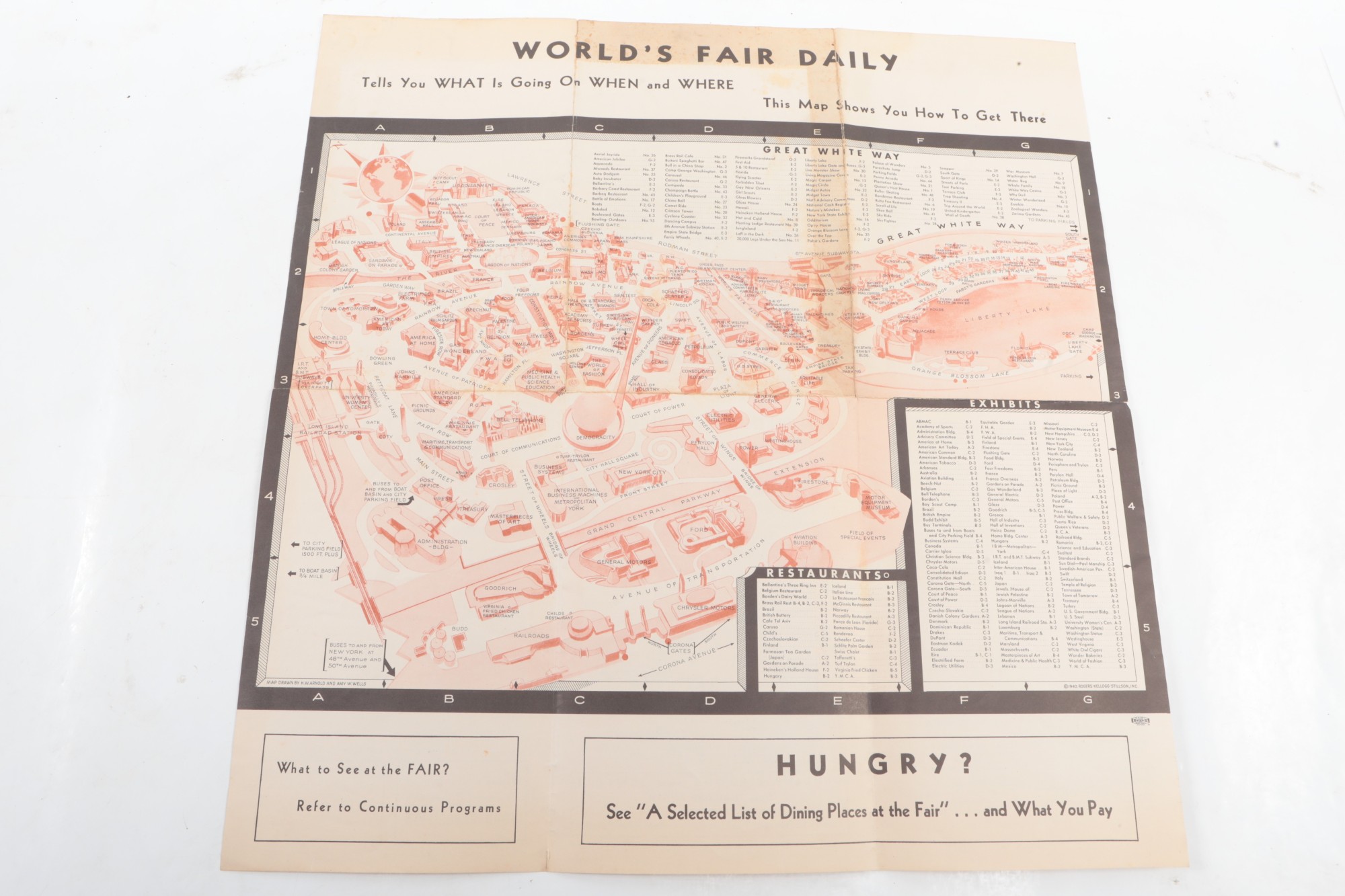 BLACK AMERICANS Worlds Fair Daily, Map, Negroes Celebrate 75 Years Of ...