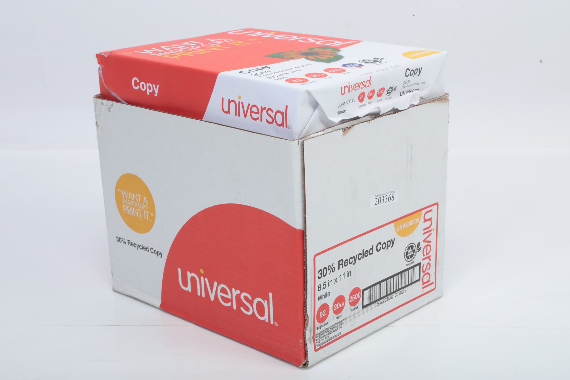 5 Reams Of Universal Copy Paper #203368 | Auctionninja.com