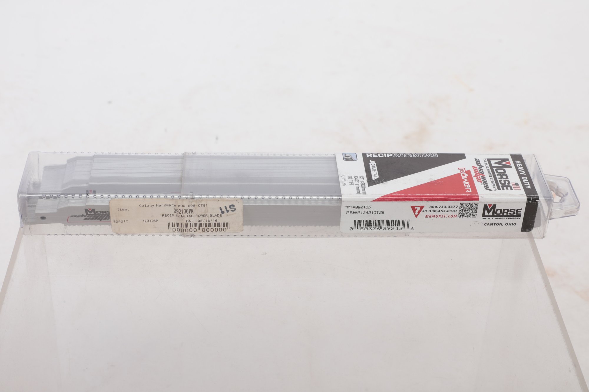 MK Morse 12" Advanced Edge Power: 25 Pack #205454 | Auctionninja.com