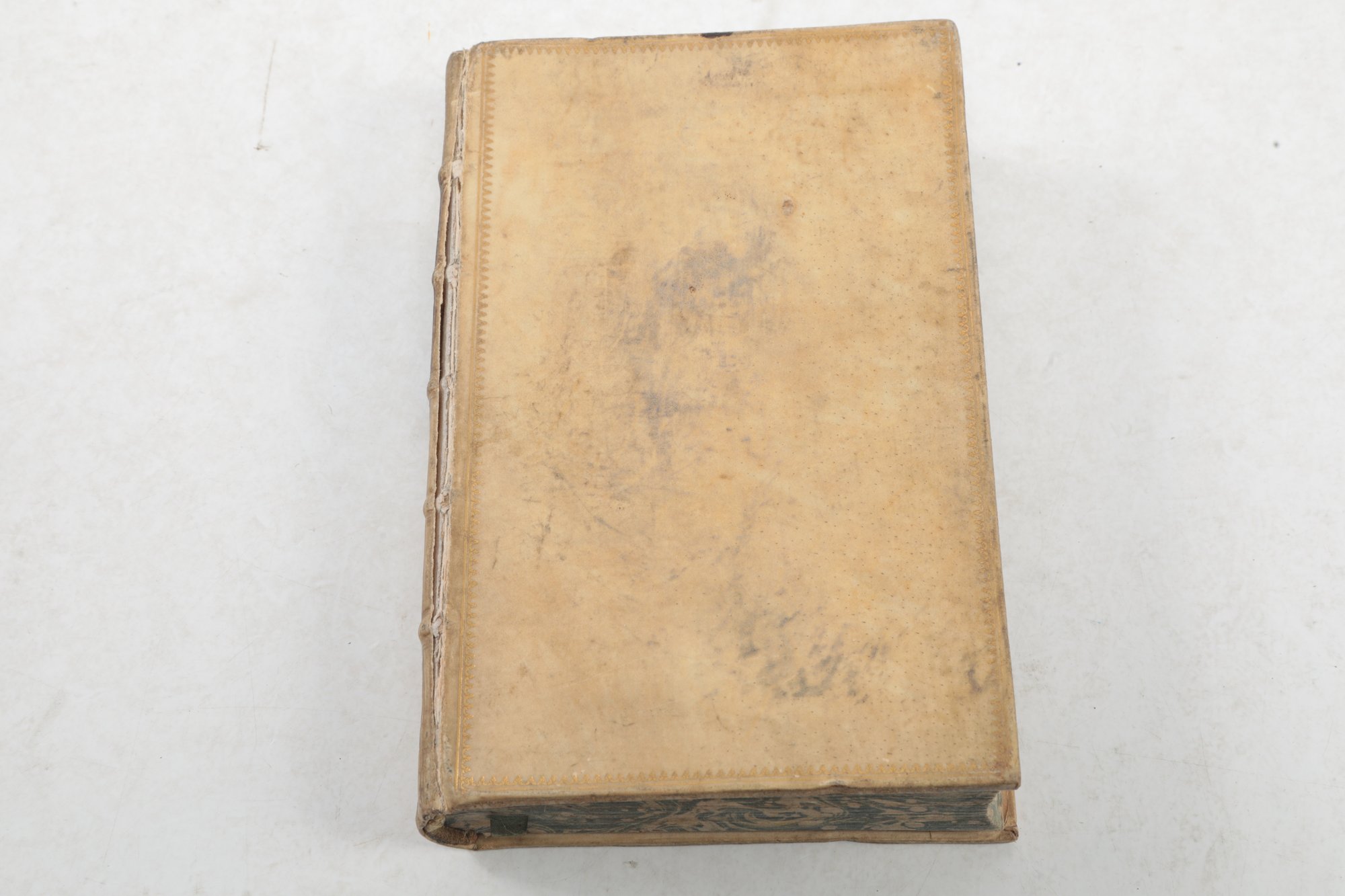 Antique Book Vellum Binding PEERAGE OF ENGLAND 1735 Illustrated #213257 ...