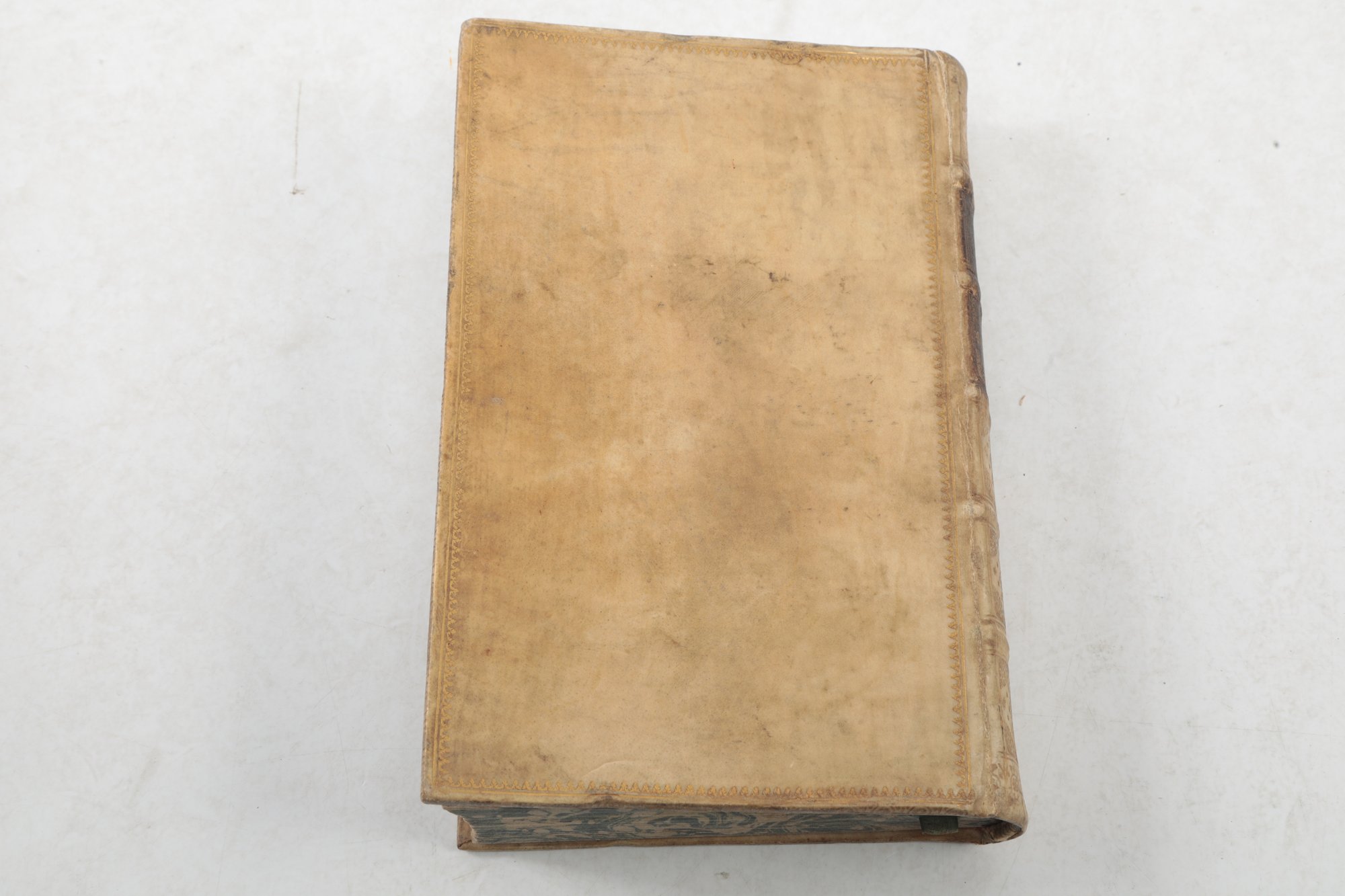 Antique Book Vellum Binding PEERAGE OF ENGLAND 1735 Illustrated #213257 ...