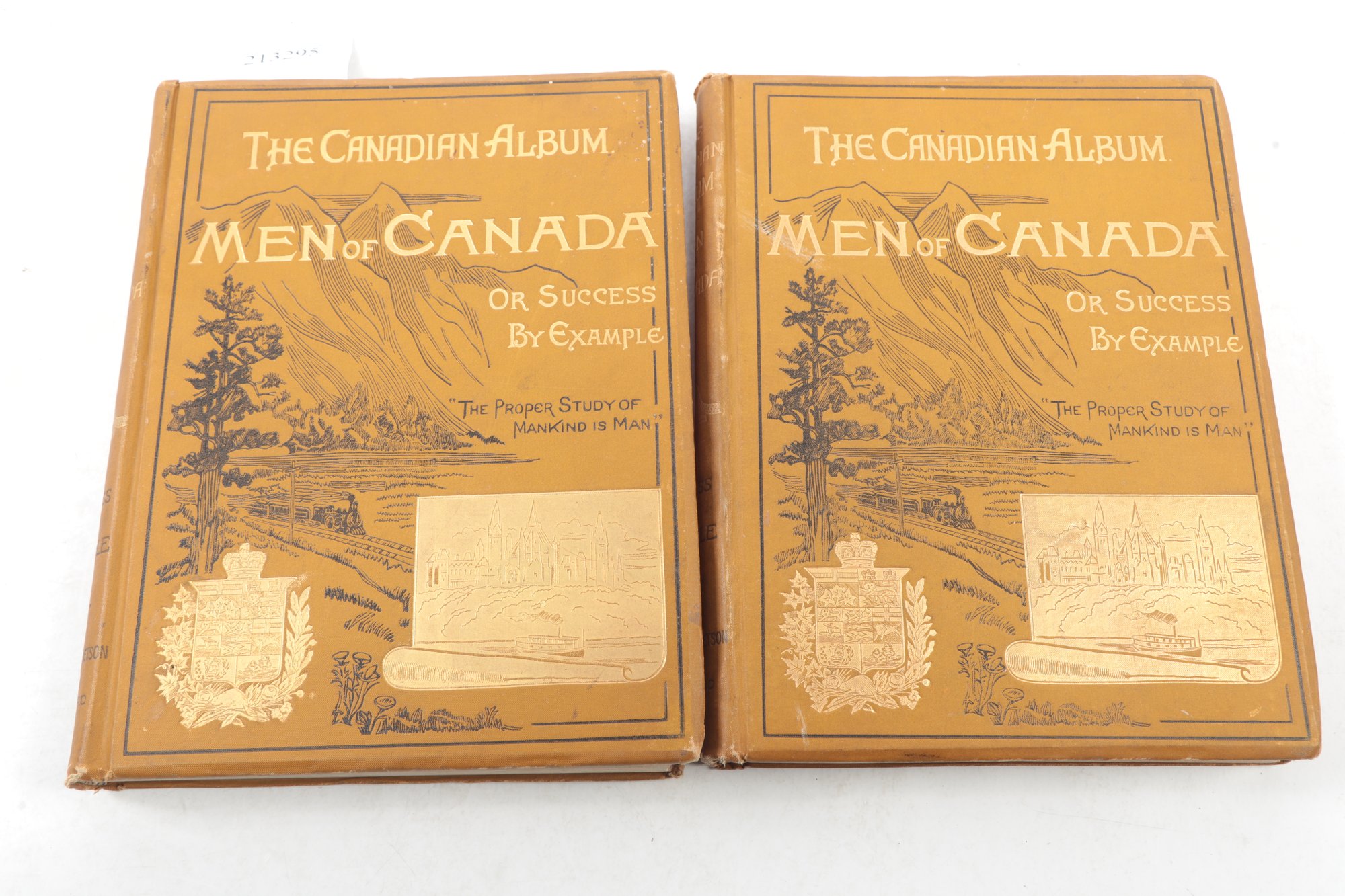 1891 CANADIAN ALBUM. MEN OF CANADA 2 Vols Illustrated #213295 ...