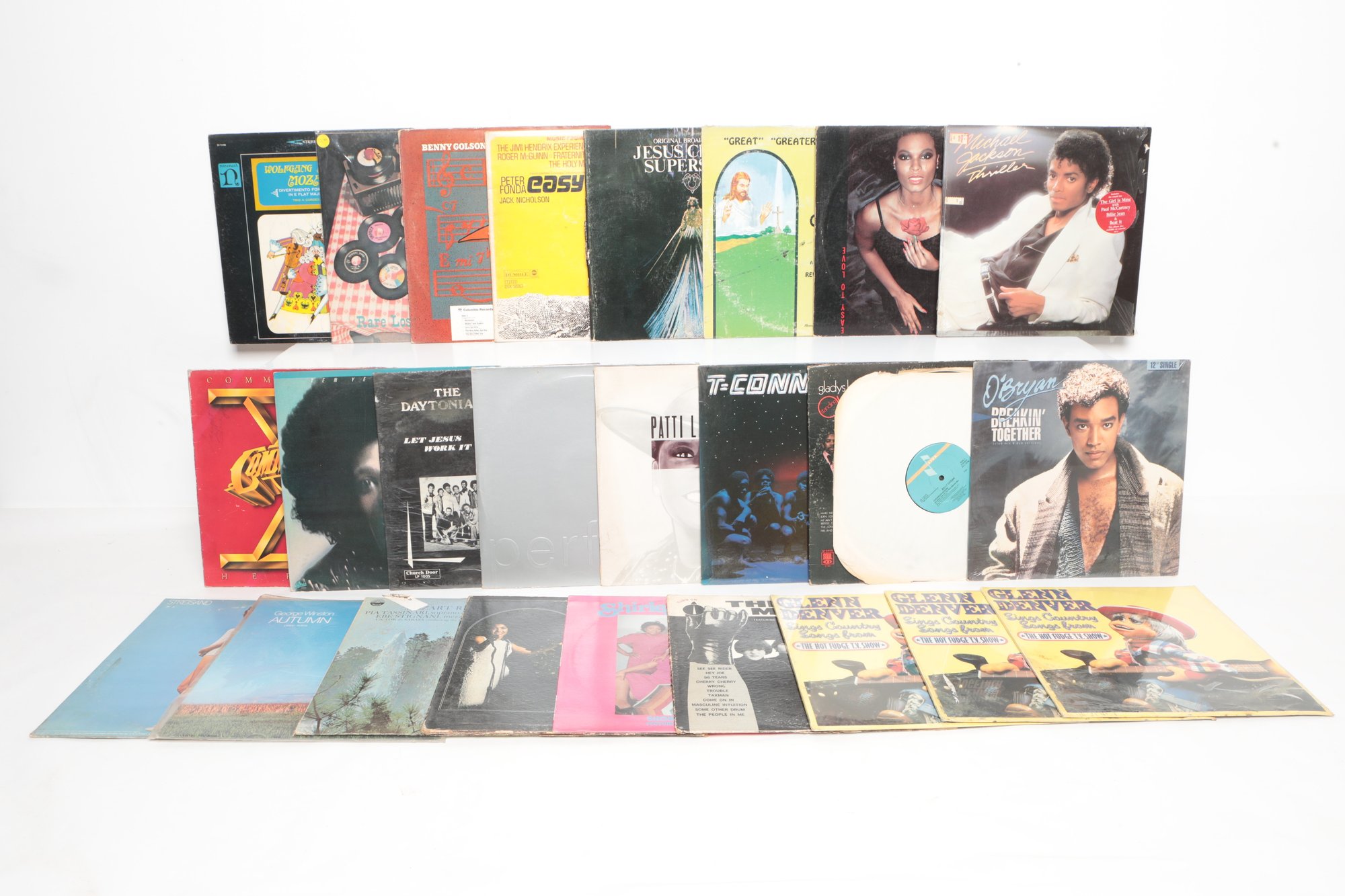 Lot Of Assorted Records Commodores, Michael Jackson, Etc. #244611 ...