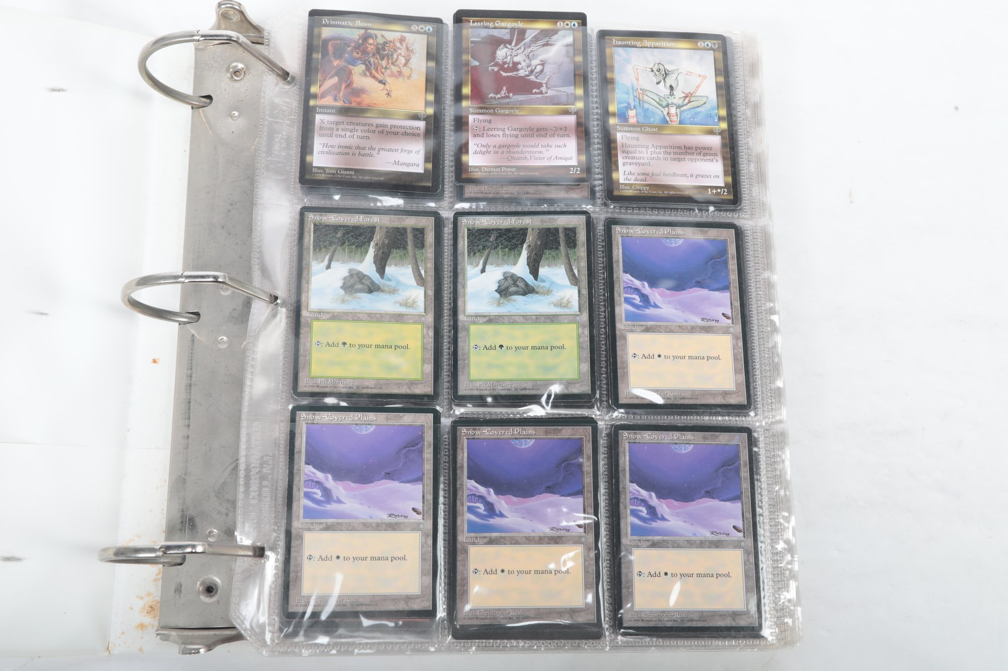 Binder Full Of Magic The Gathering Trading Cards #199633 | Auctionninja.com