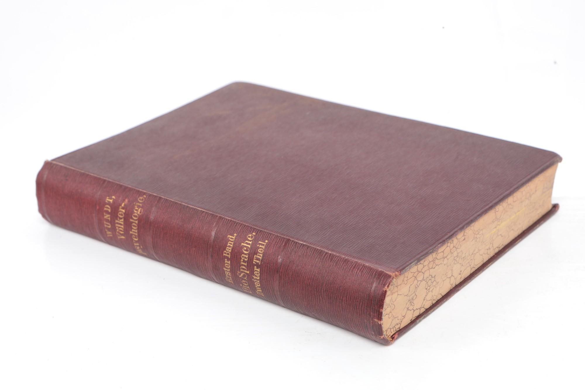 1900 First Edition: Wilhelm Wundt VLKERPSYCHOLOGIE Foundational ...