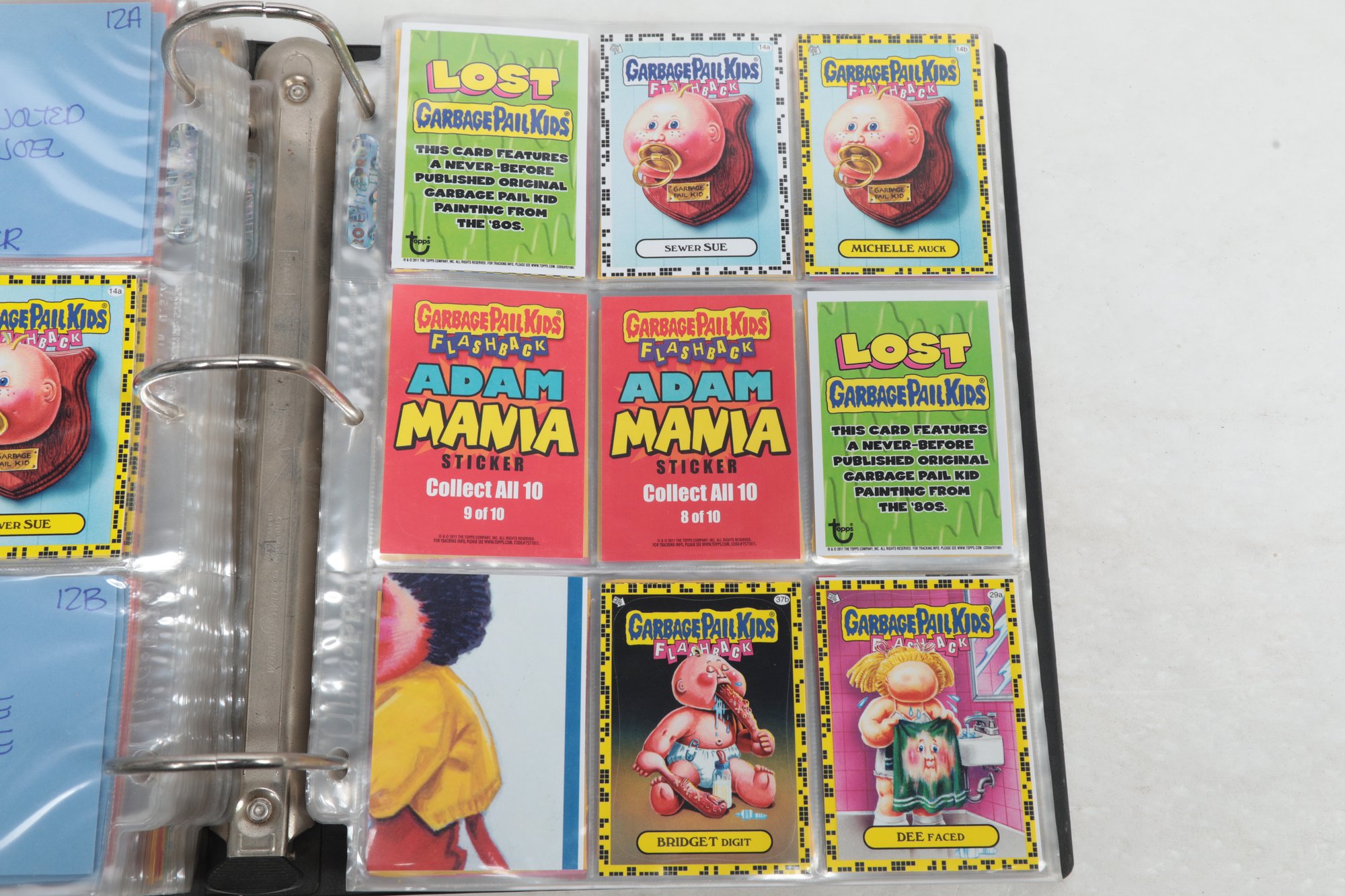 GPK Garbage Pail Kids Flashback Cards In Binder #193675 | Auctionninja.com