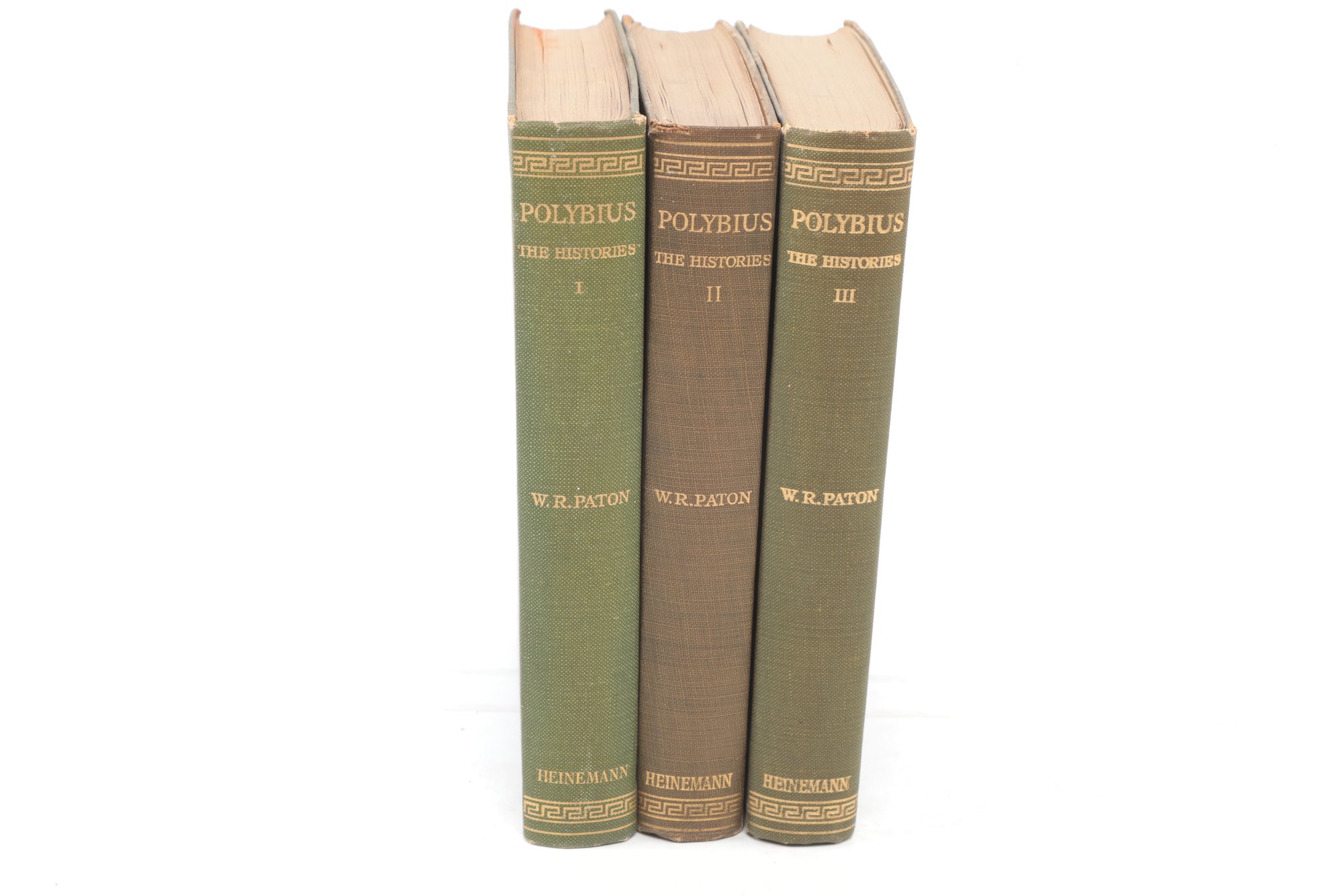 Classics Polybius The Histories 3 Books W. R. Paton, Heinemann 1922 ...