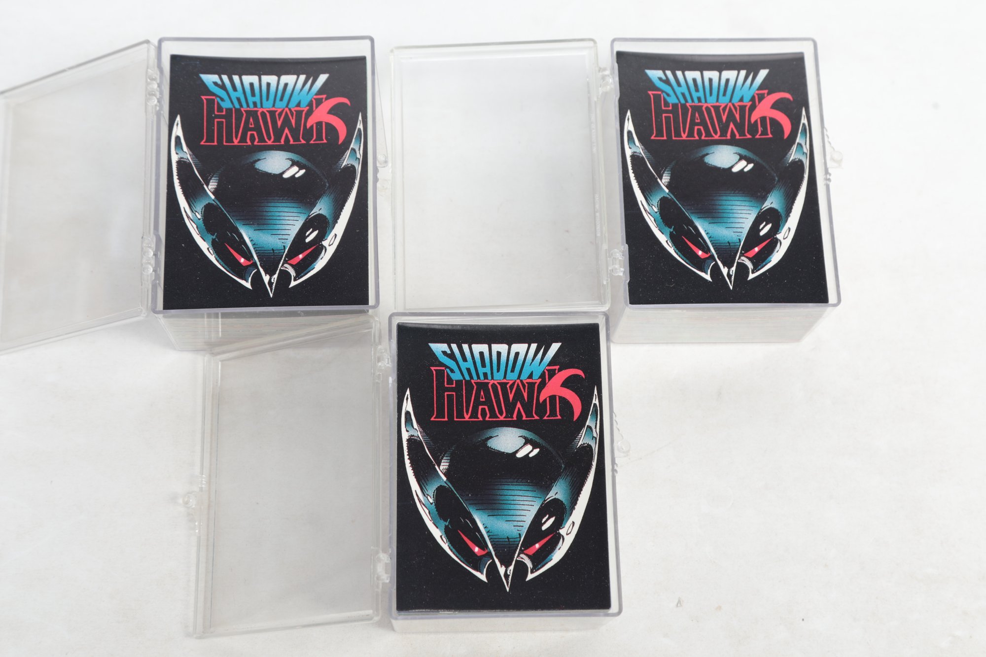 Lot Of Three Shadow Hawk Trading Card Sets #193634 | Auctionninja.com