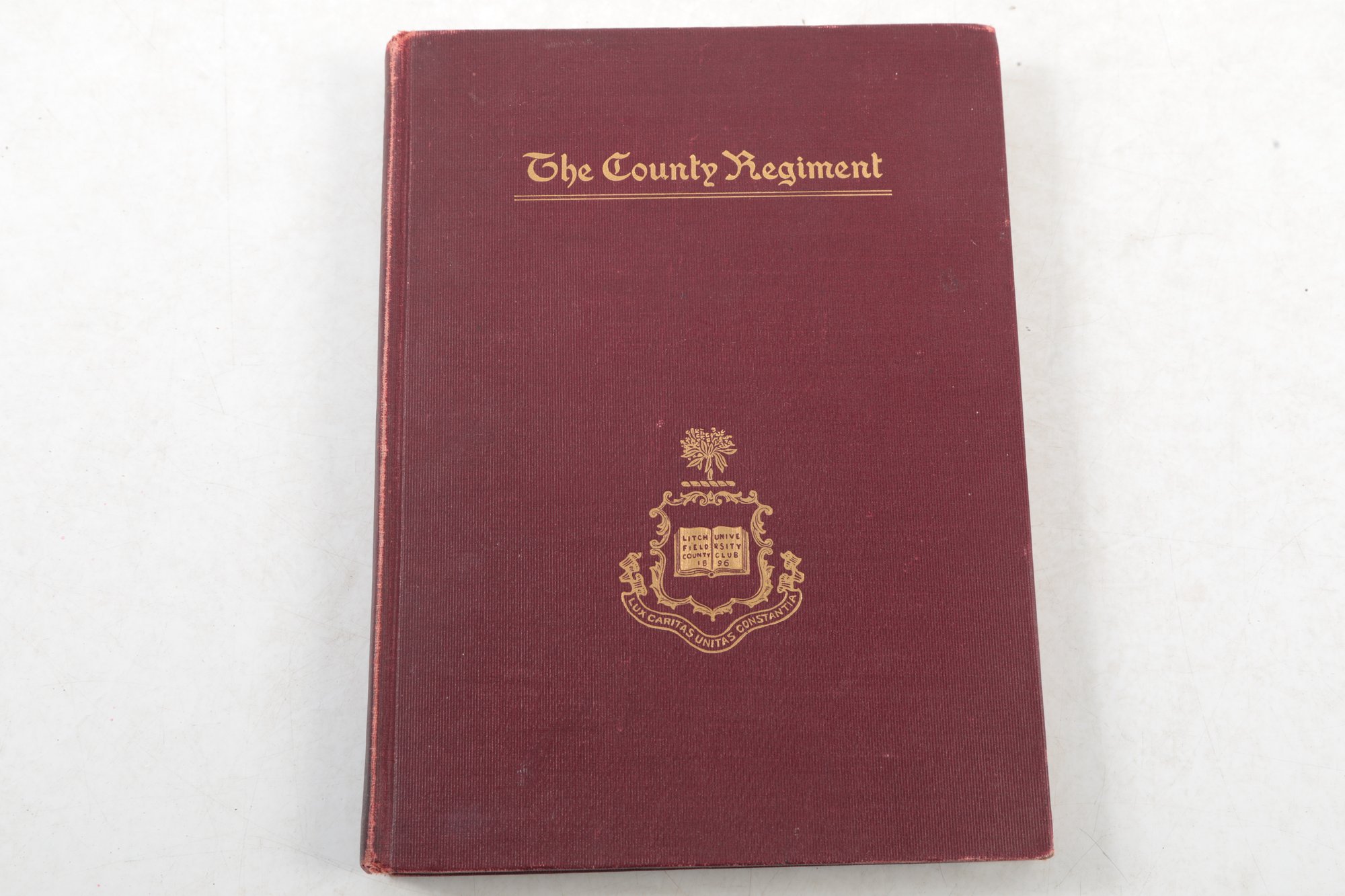 CIVIL WAR Litchfield CT 1908 The County Regiment: A Sketch Of The ...