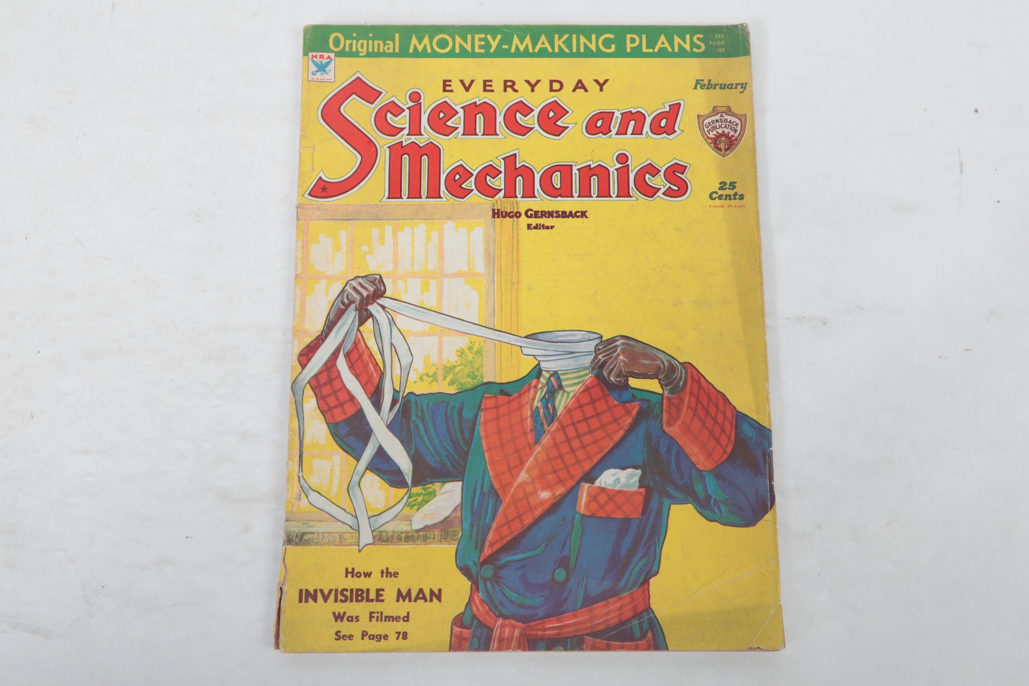 February 1934 Science And Mechanics, February, Edited By Hugo Gernsback ...