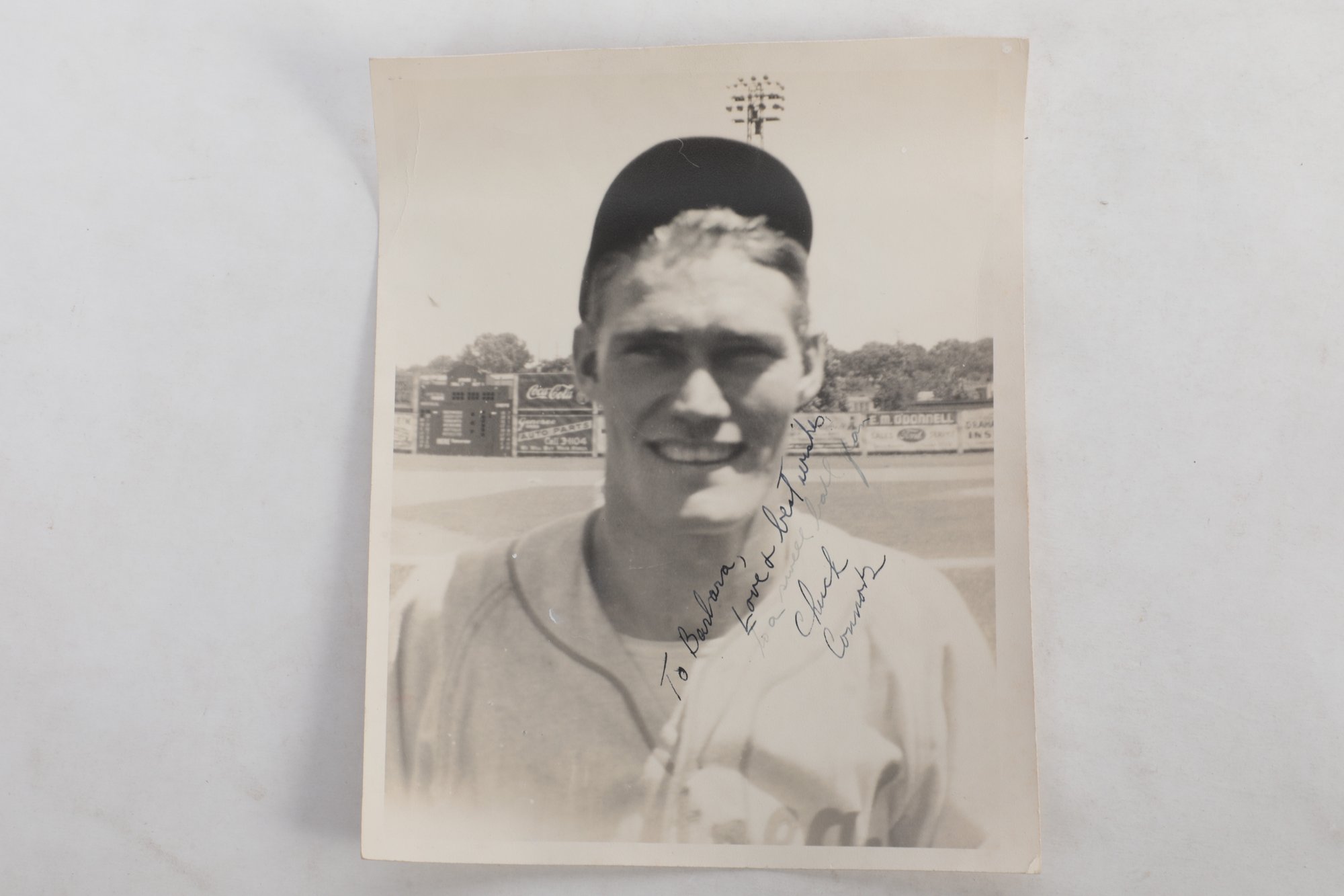 1942 Signed 8" X 10" Photograph NY Yankees Farm Team "Norfolk Tars ...