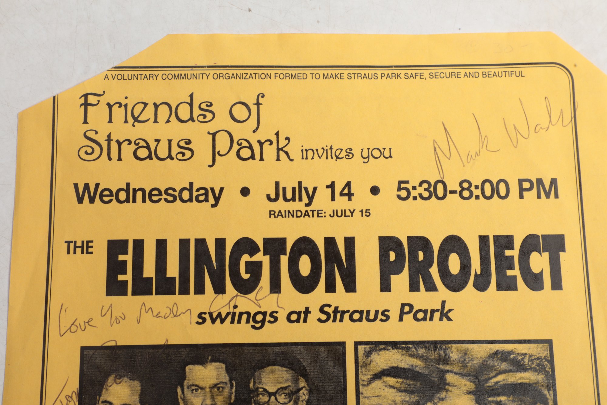 Signed By The Musiciens The Ellington Project Poster & Signed Photo ...