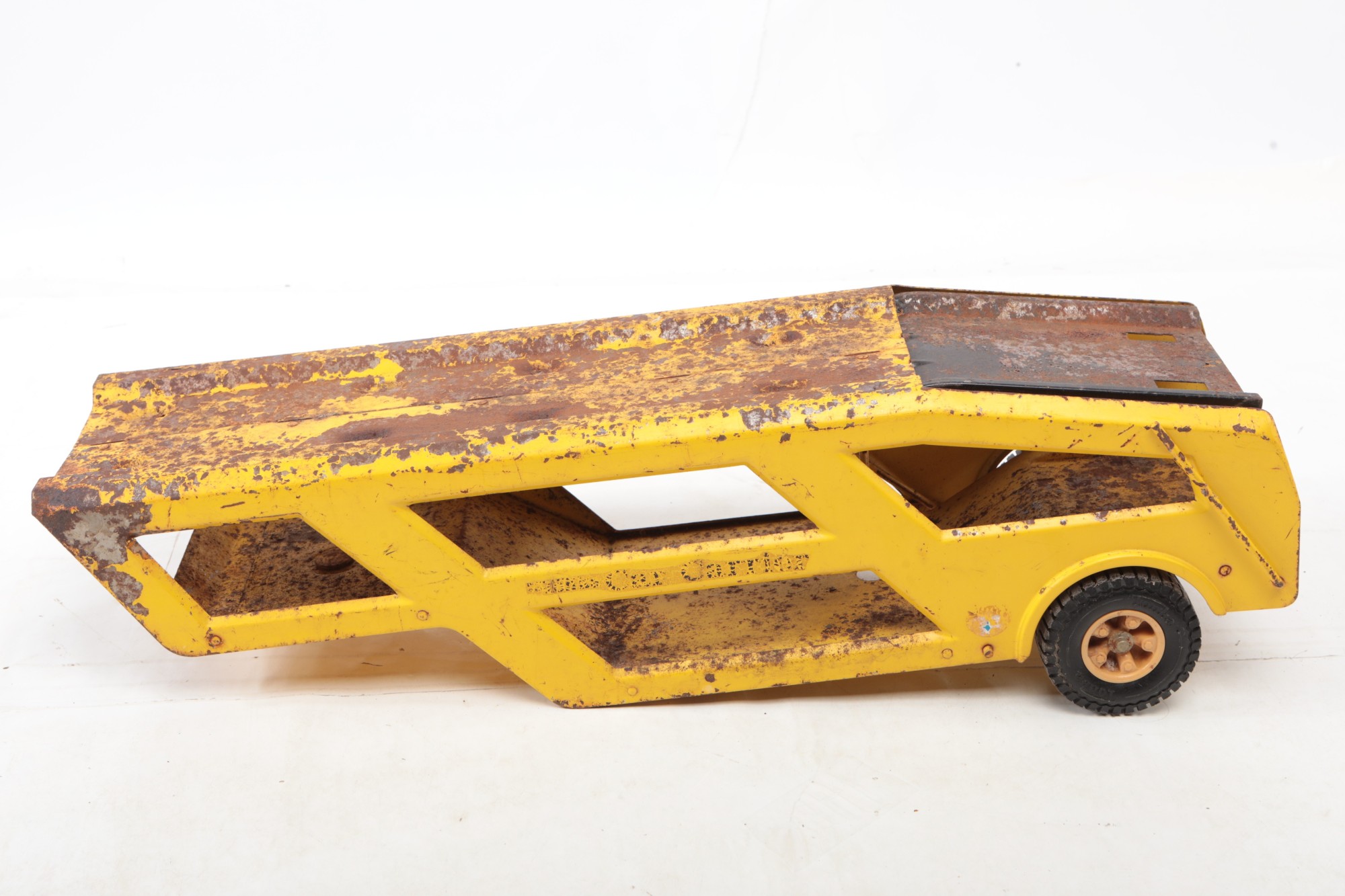 Vintage Tonka Pressed Steel Car Carrier #237802 | Auctionninja.com
