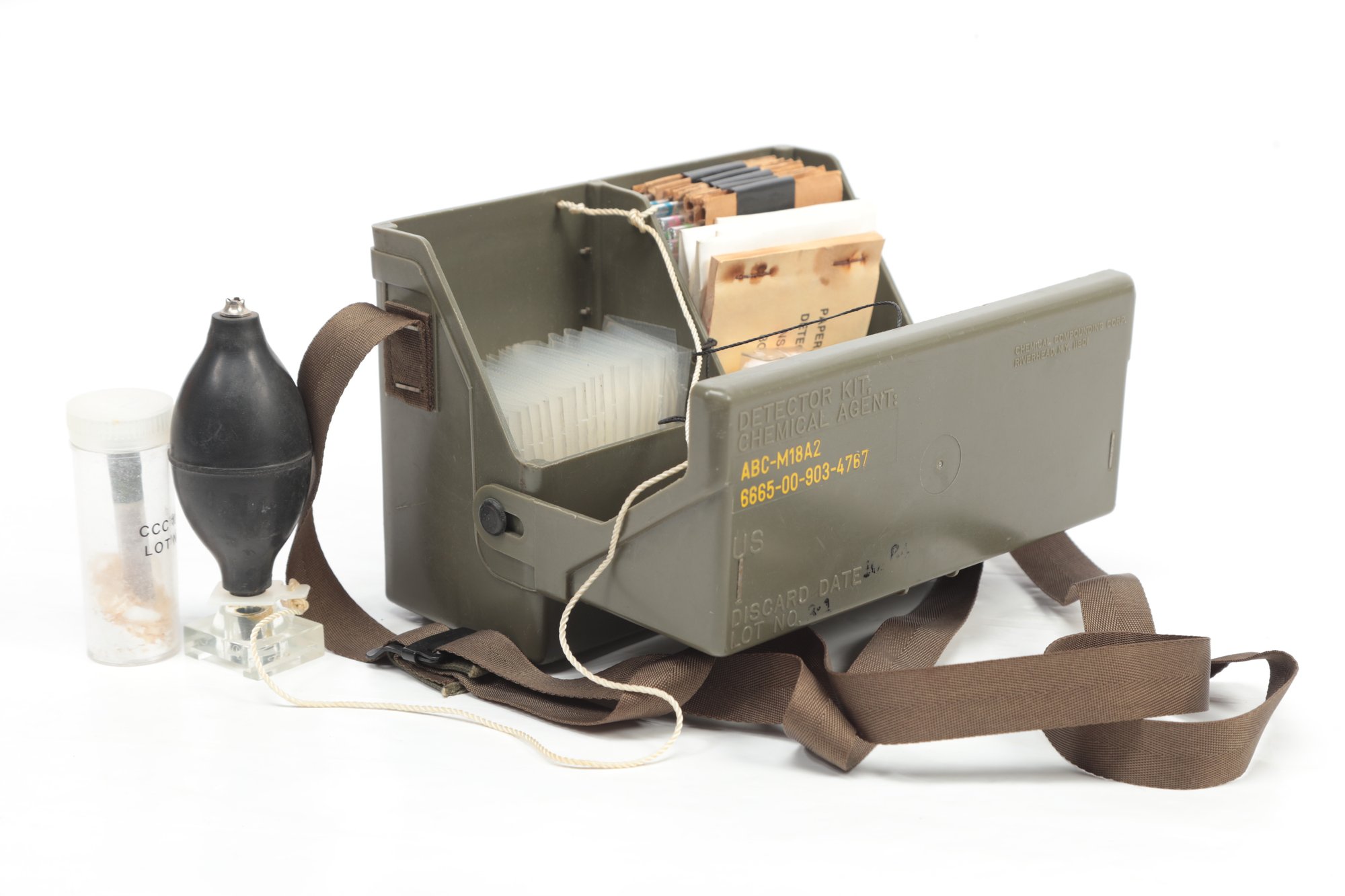 Vietnam Era Detector Kit Chemical Agent ABC-M18A2 #203284 ...