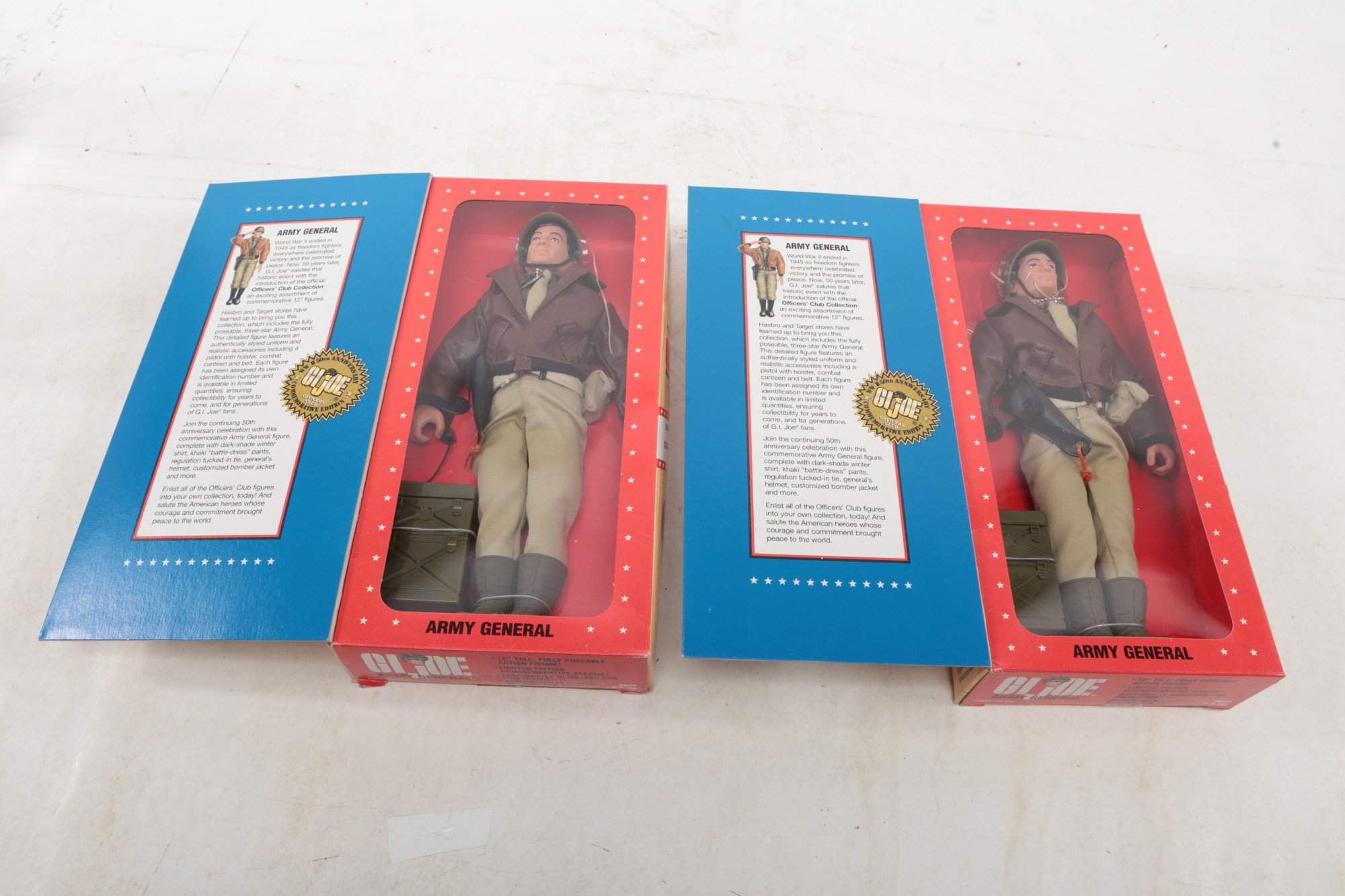 2pc Hasbro 1996 GI Joe Army General #238293 | Auctionninja.com