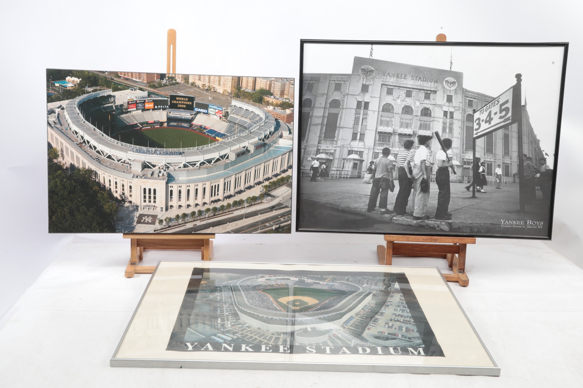 Group Of 3 NY YANKEES Related Posters #222316 | Auctionninja.com