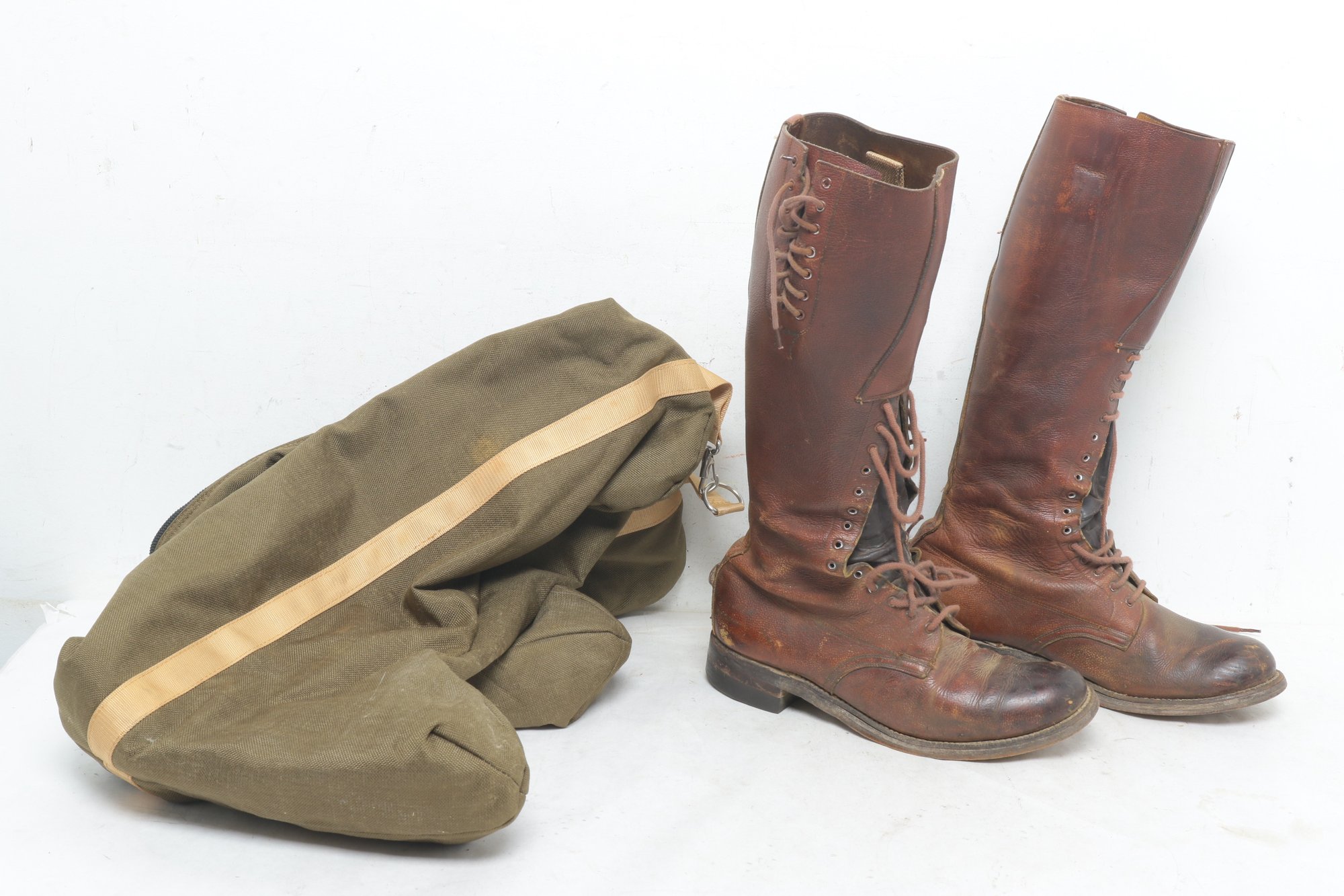 Vintage RCMP Royal Canadian Mountain Police Riding Boots W/Dust Bags ...