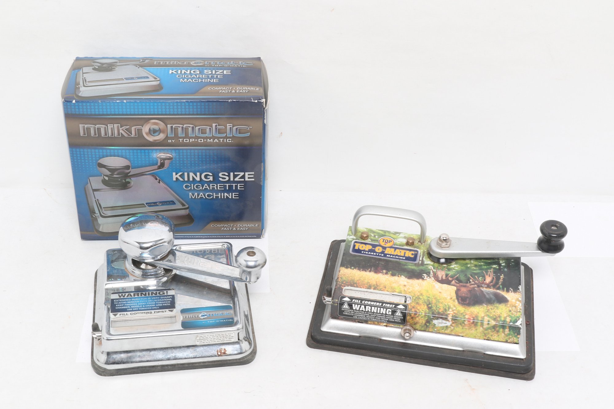 Pair Of Cigarette Making Machines #215405 | Auctionninja.com