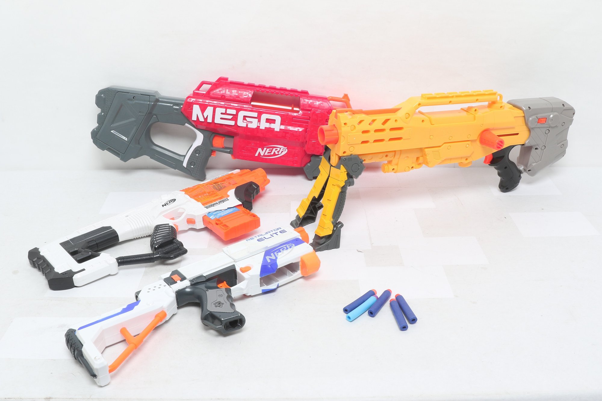 Assortment Of Nerf Guns & Mega Nerf Gun #158899 | Auctionninja.com