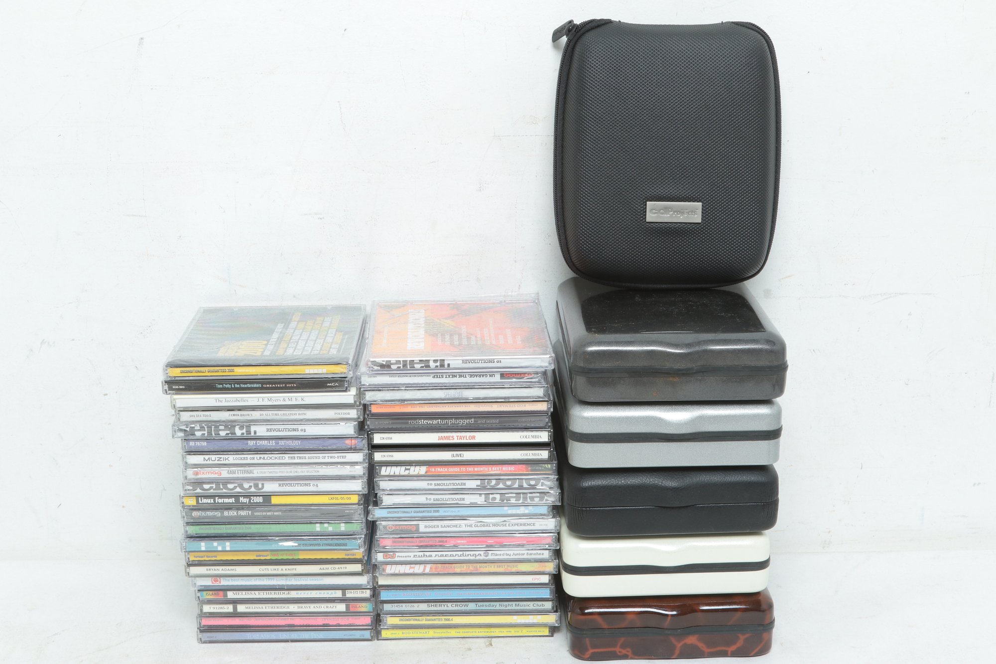 40 Pre Owned CDs Mixed Genre With 6- Cd Projects Cd Cases #191140 ...