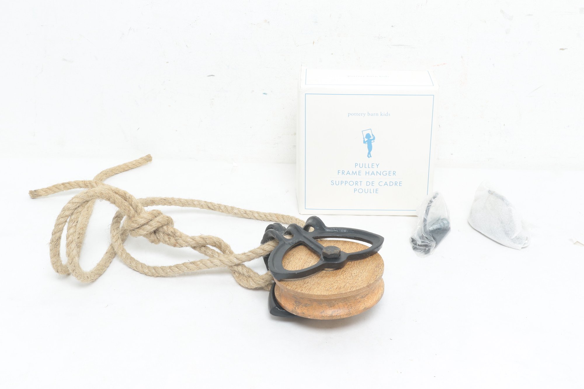 New Open Box Pottery Barn Pulley Frame Hanger #198453 | Auctionninja.com