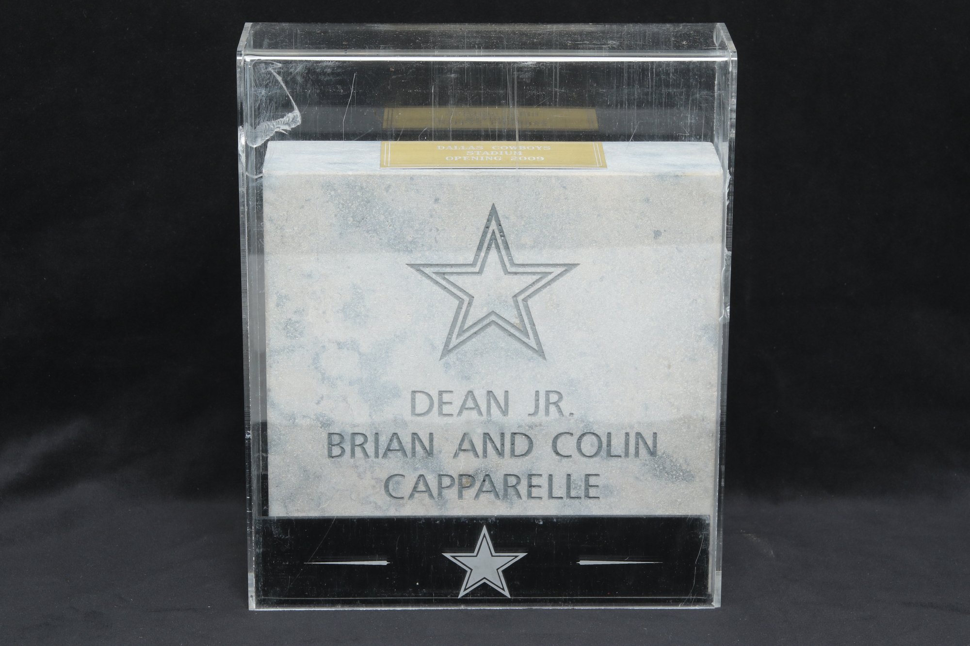 Dallas Cowboys Stadium Opening 2009 Commemorative Engraved Marble Slab ...